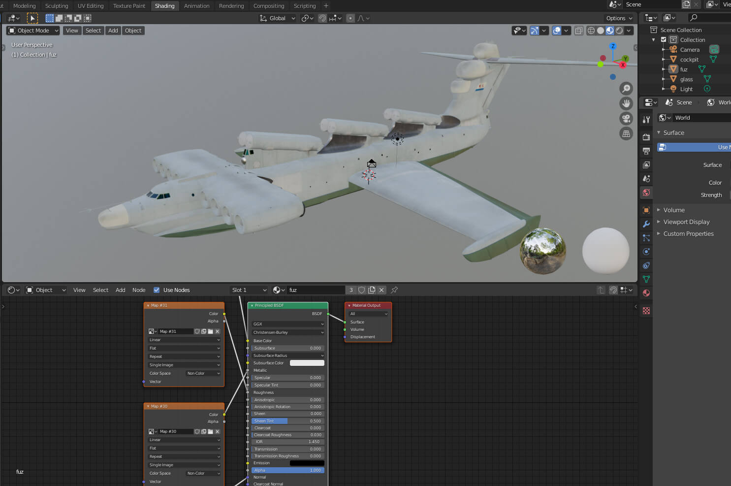 Lun-Class Ekranoplan Project 903 3D Model by citizensnip