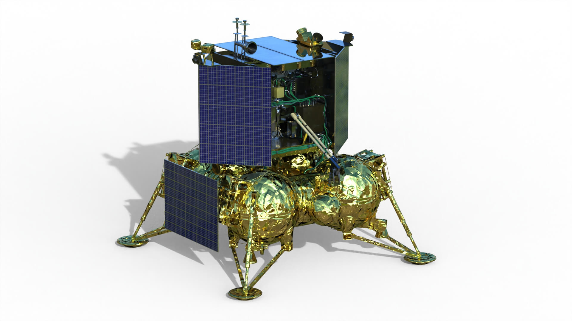 Luna 25 Luna Glob Lander - 3D Model by citizensnip