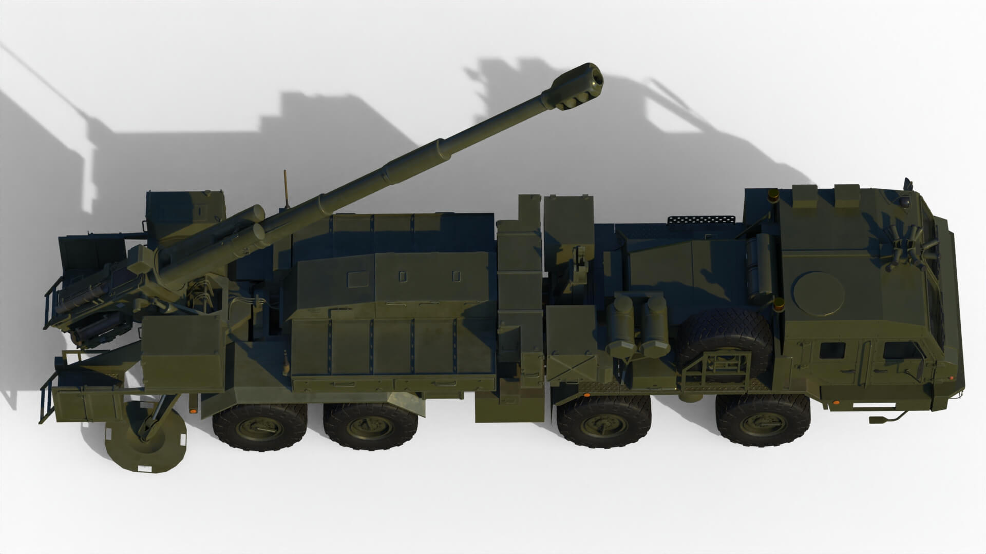 Malva 2S43 Self-Propelled Howitzer 3D Model by citizensnip