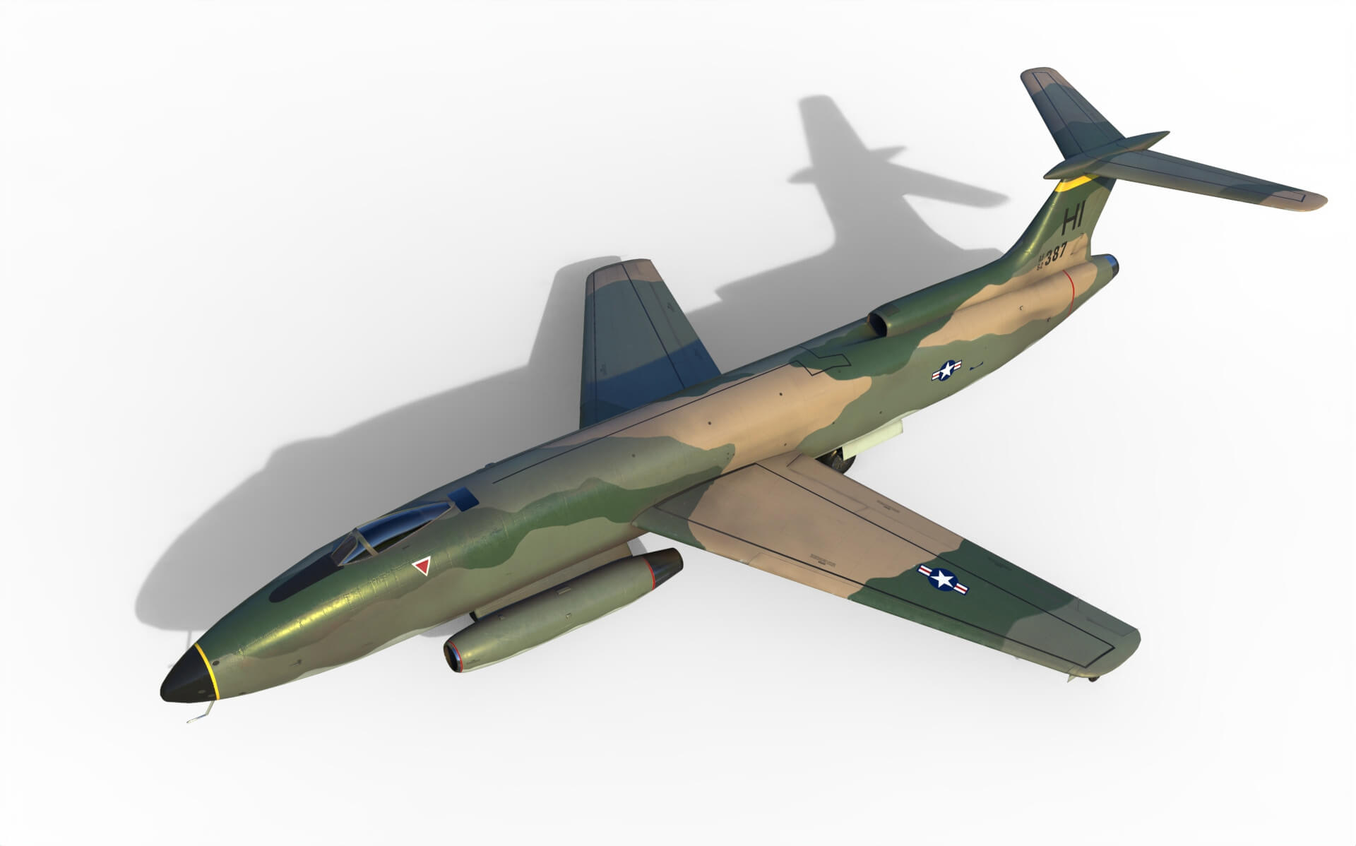 Martin XB-51 Bomber Free 3D Model by citizensnip