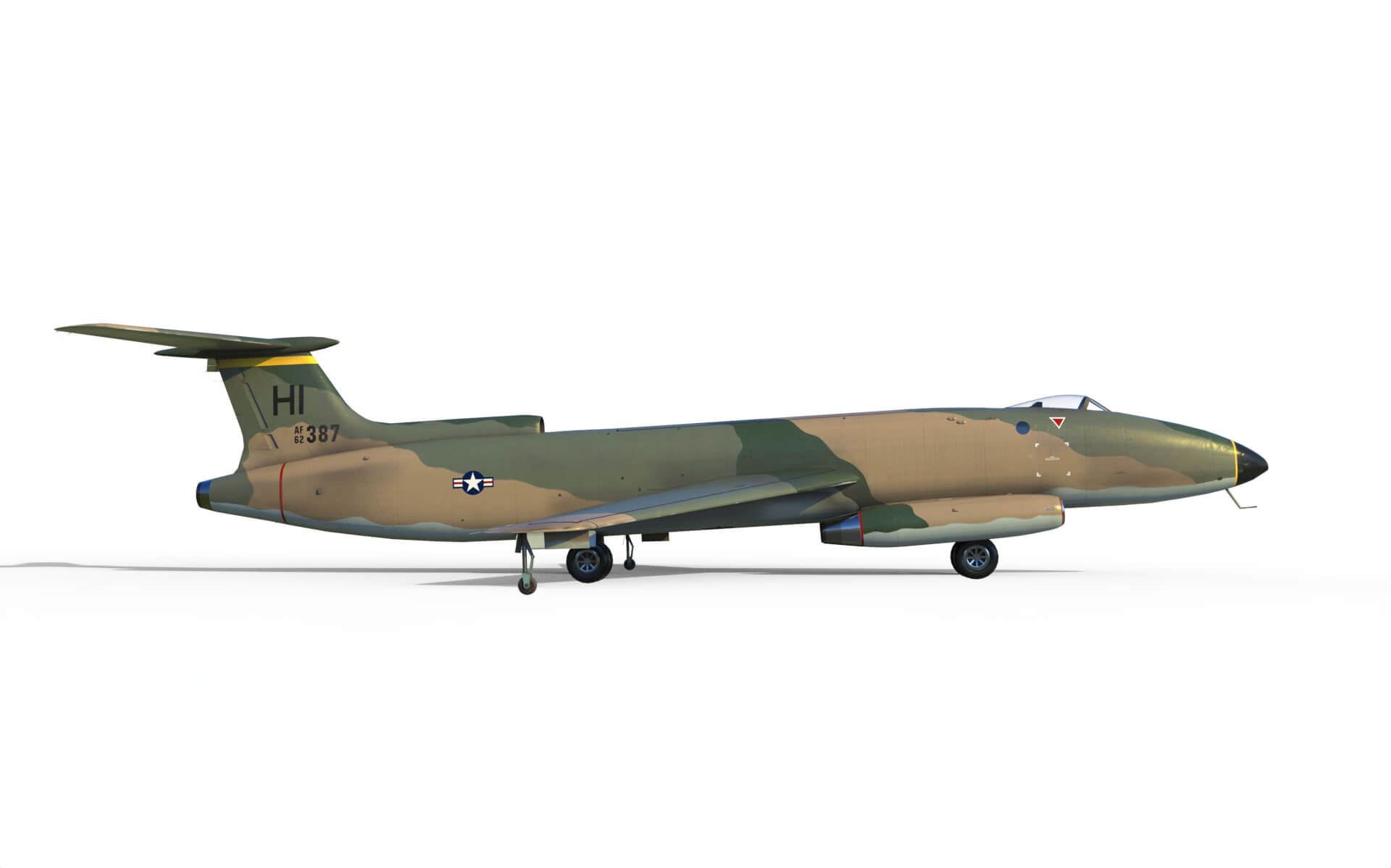 Martin XB-51 Bomber Free 3D Model by citizensnip