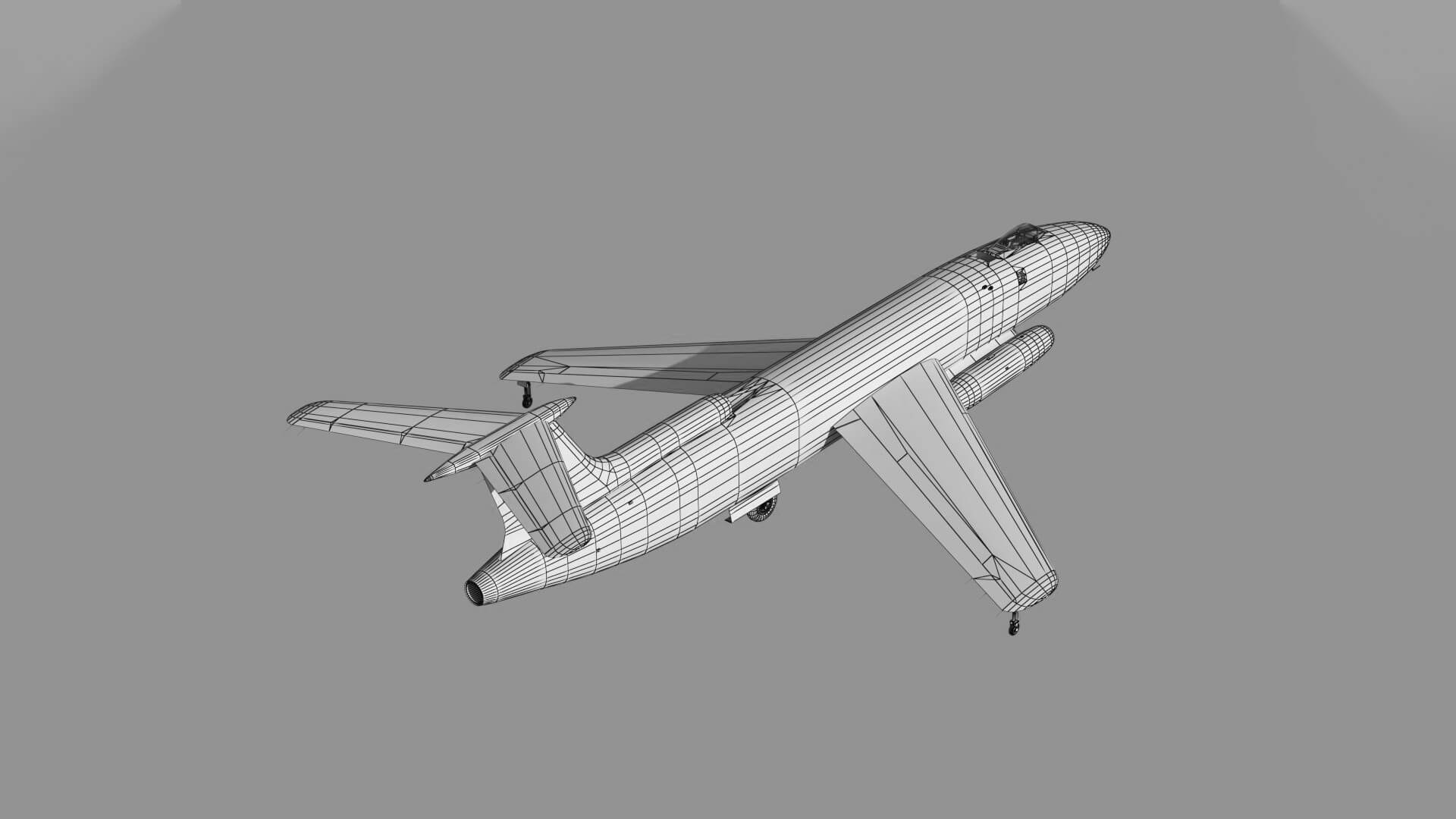 Martin XB-51 Bomber Free 3D Model by citizensnip