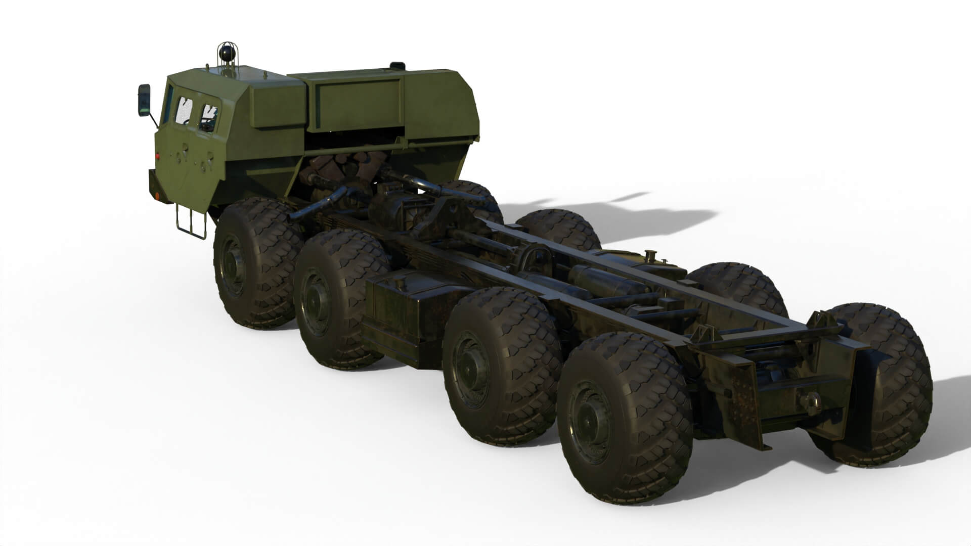 MAZ-543 M Uragan Truck 3D Model by citizensnip