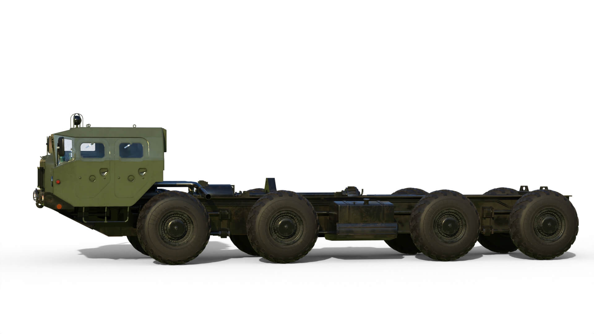 MAZ-543 M Uragan Truck 3D Model by citizensnip