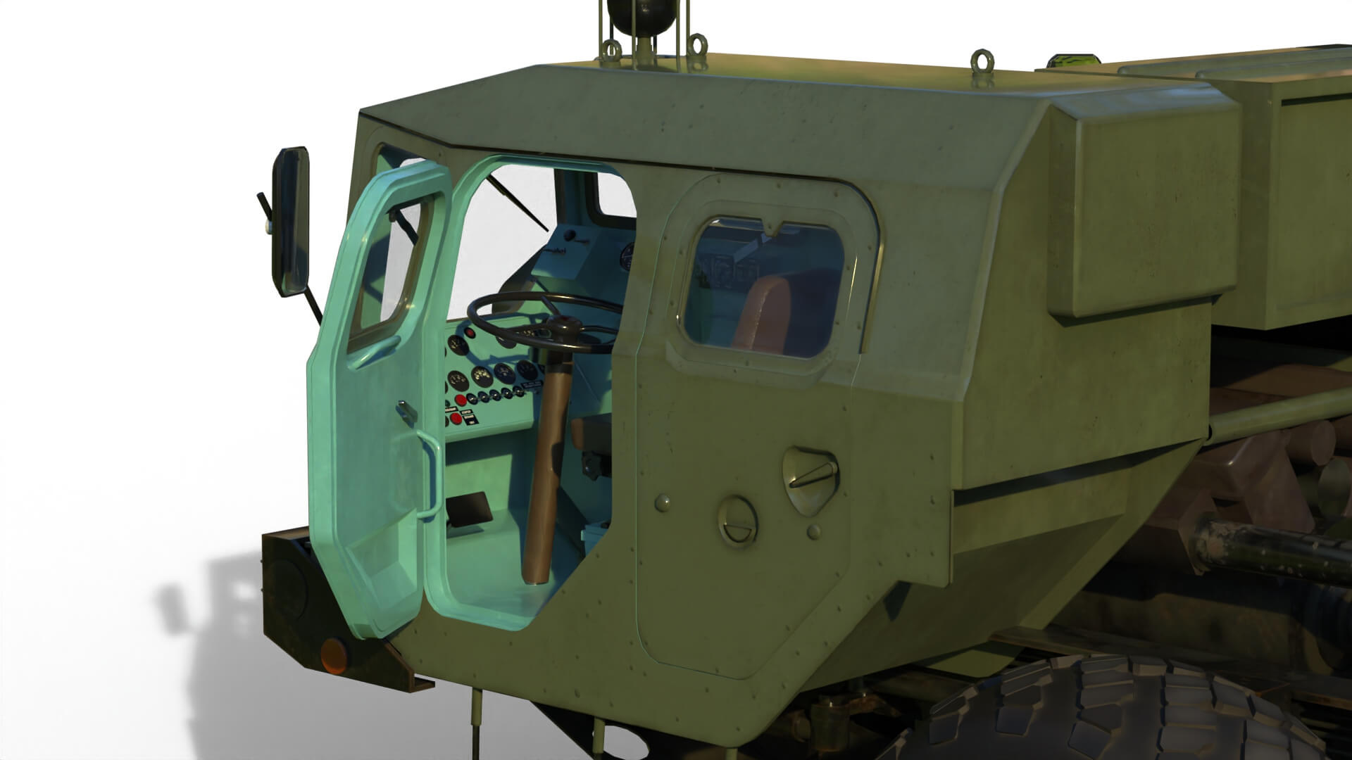 MAZ-543 M Uragan Truck 3D Model by citizensnip