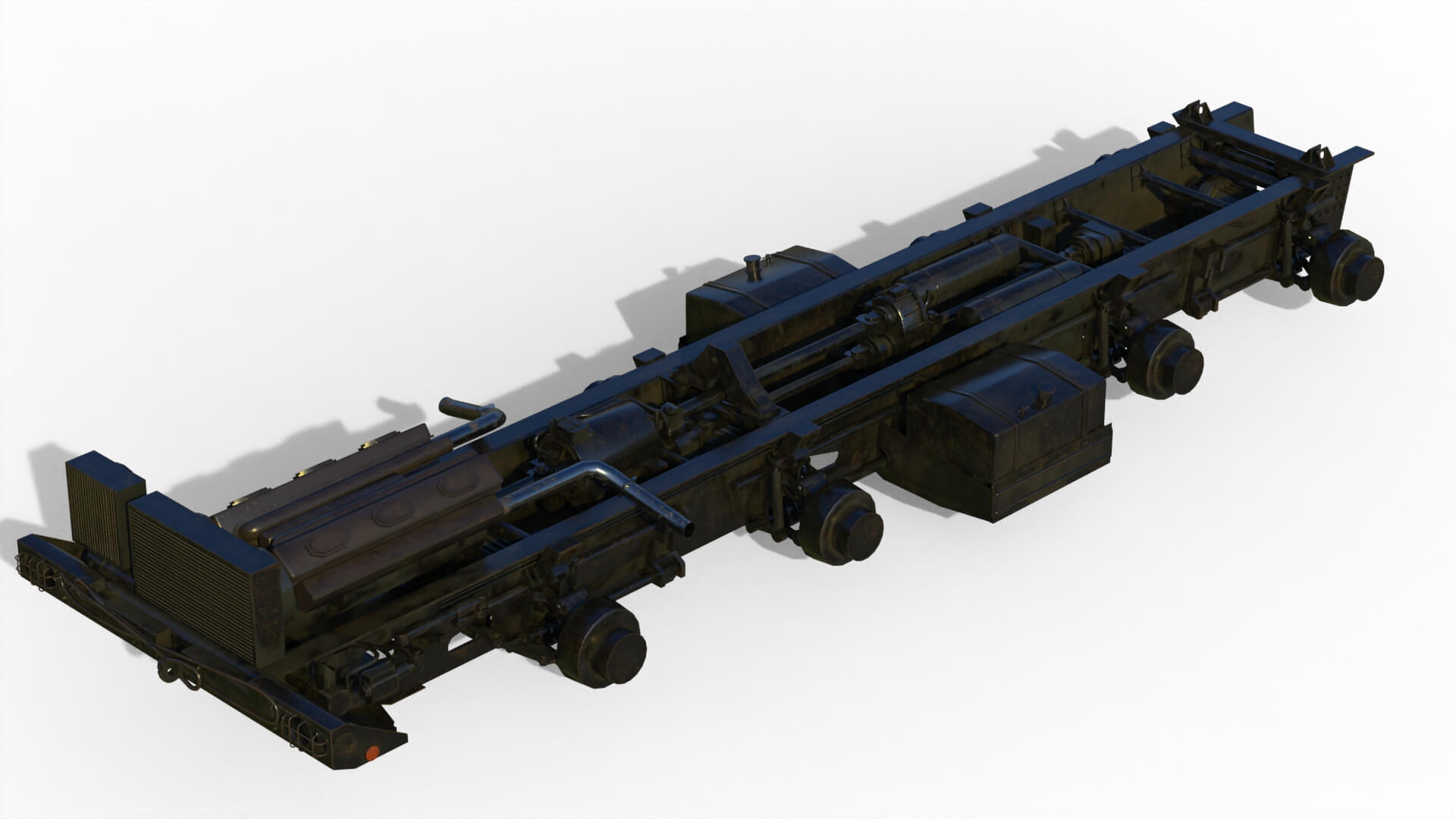 MAZ-543 M Uragan Truck 3D Model by citizensnip