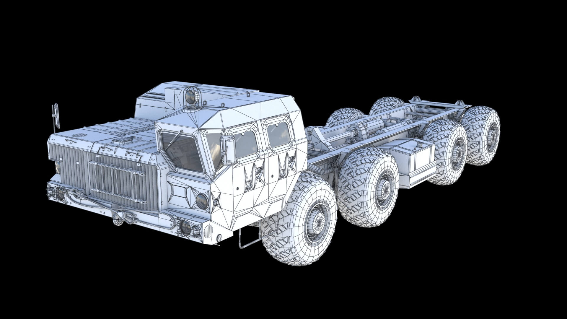 MAZ-543 M Uragan Truck 3D Model by citizensnip