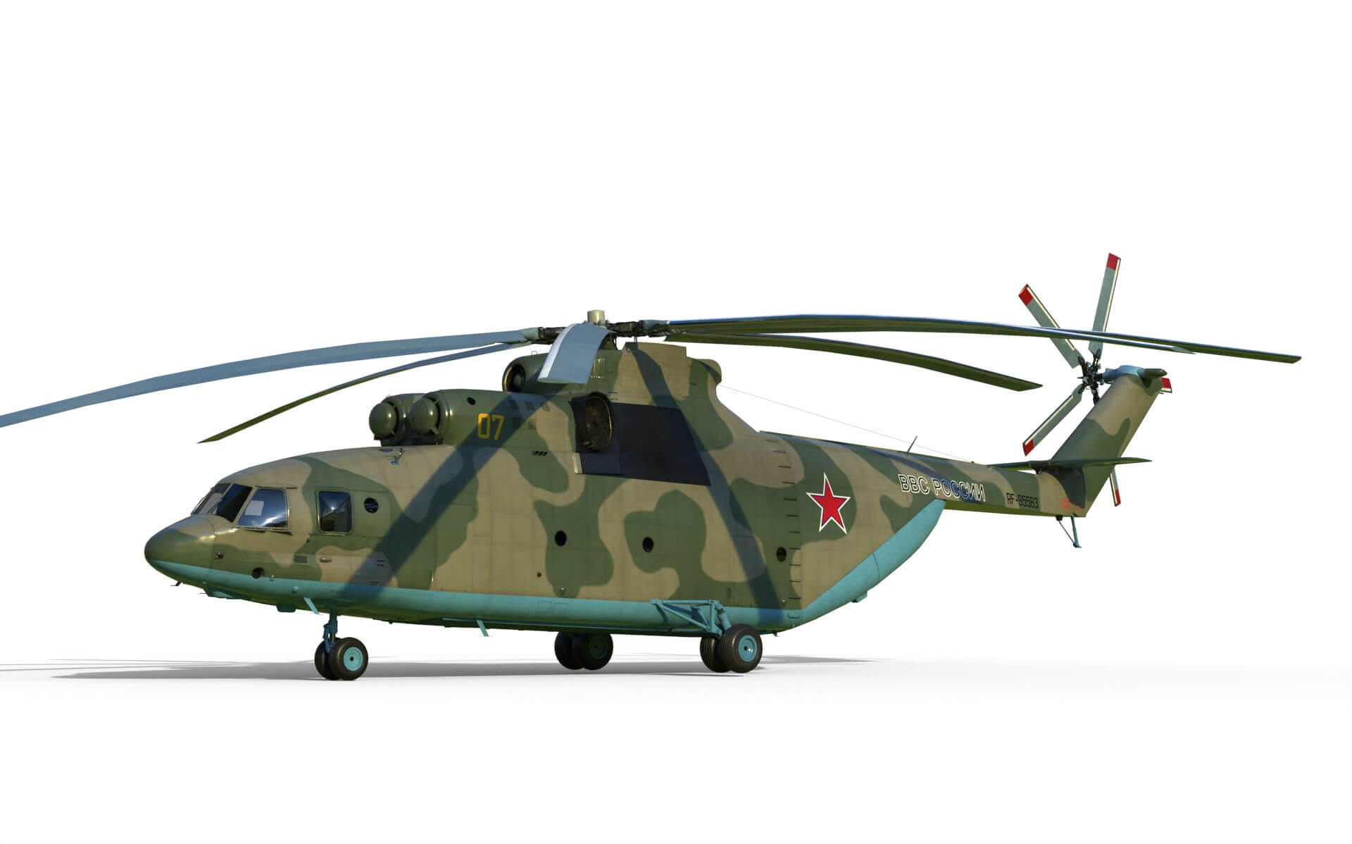 Mi-26 Halo 3D Model by citizensnip