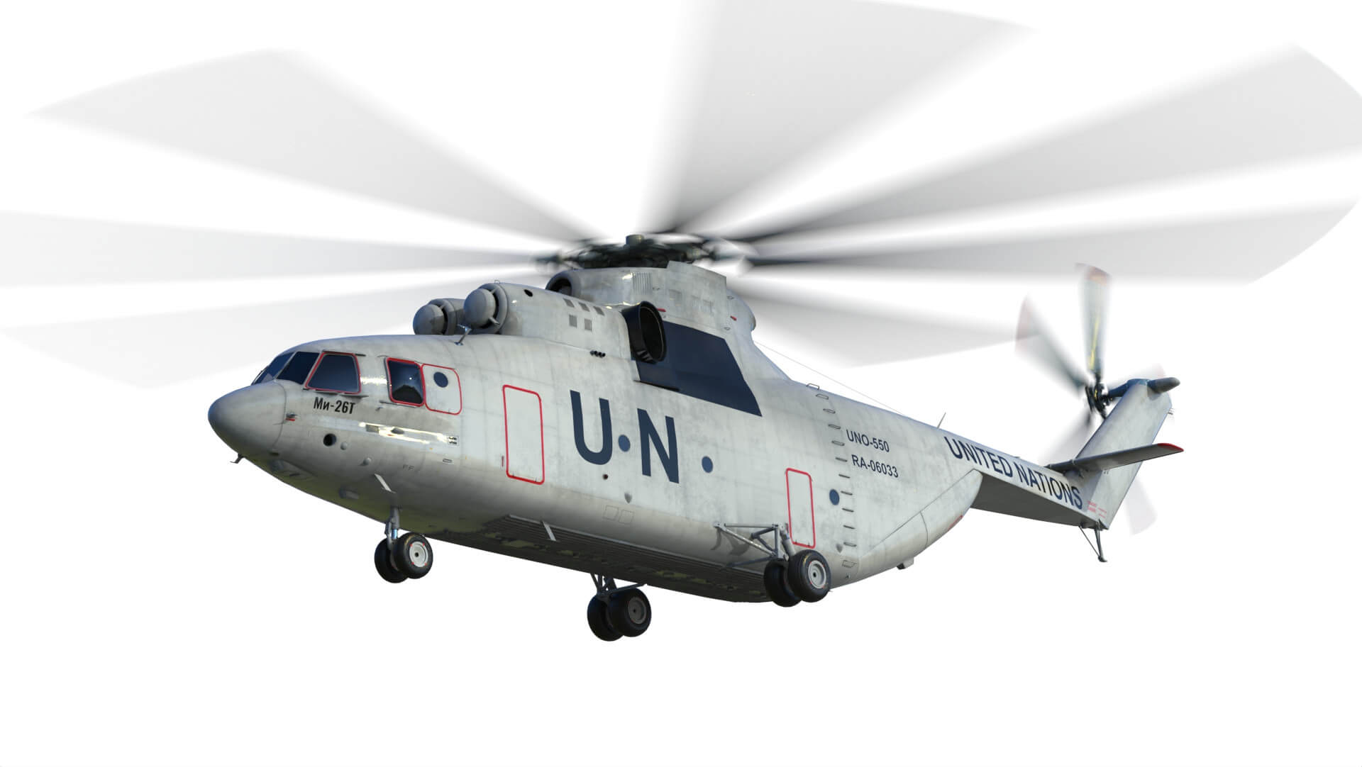 Mi-26 Halo 3D Model by citizensnip