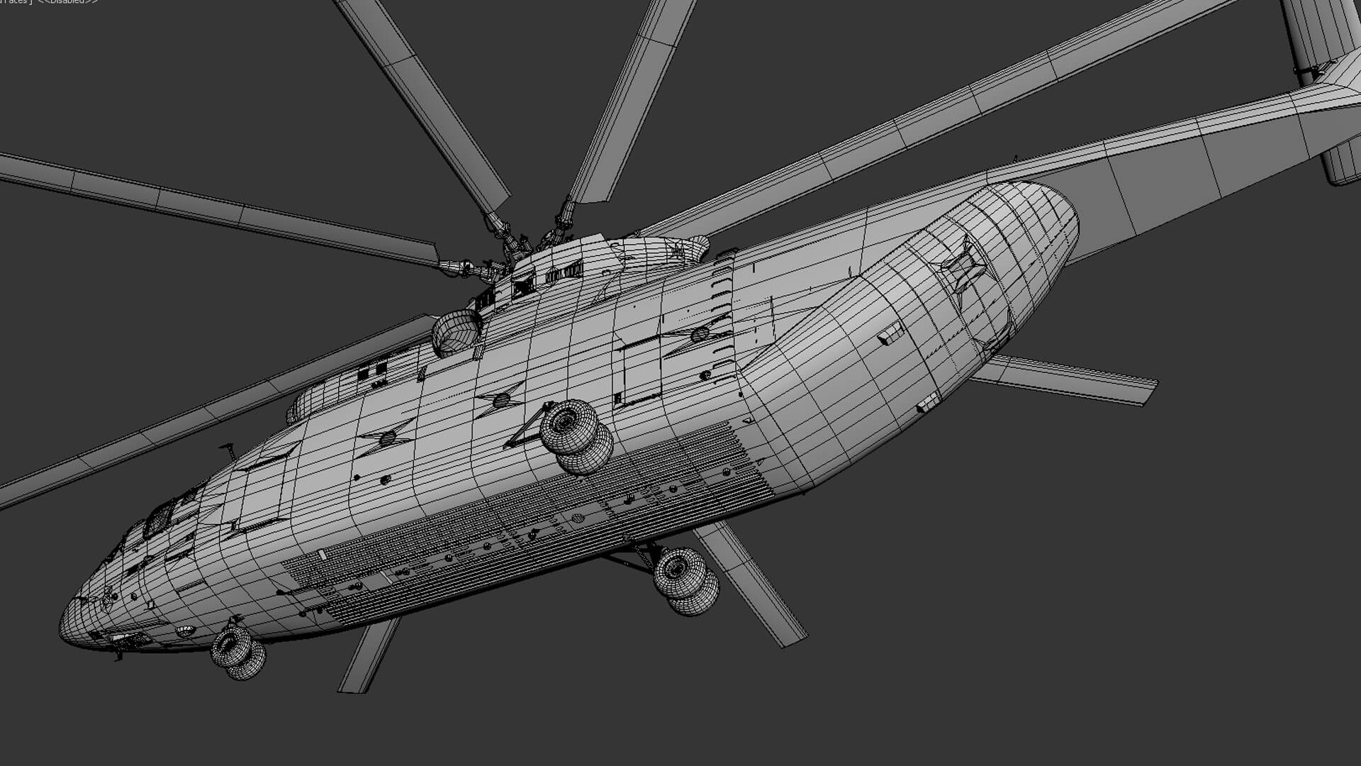 Mi-26 Halo 3D Model by citizensnip