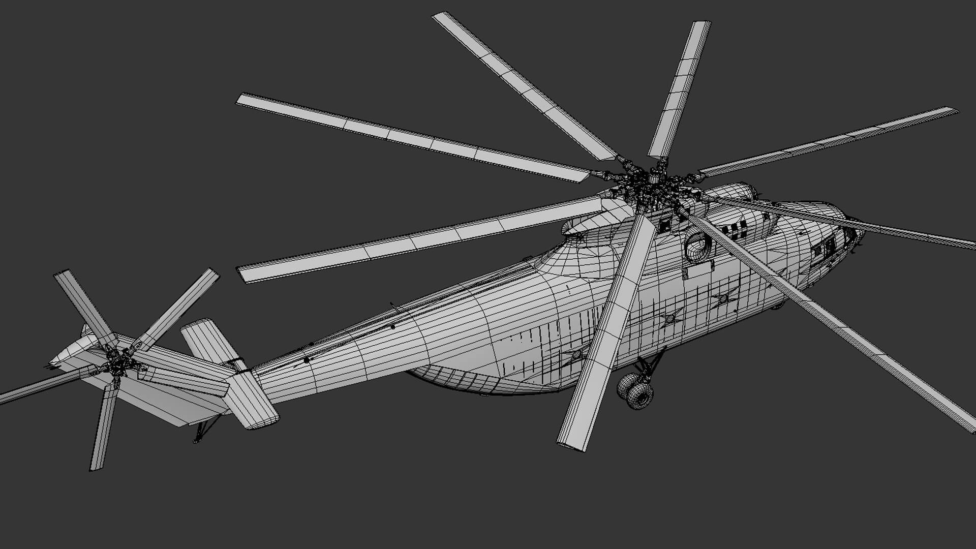 Mi-26 Halo 3D Model by citizensnip