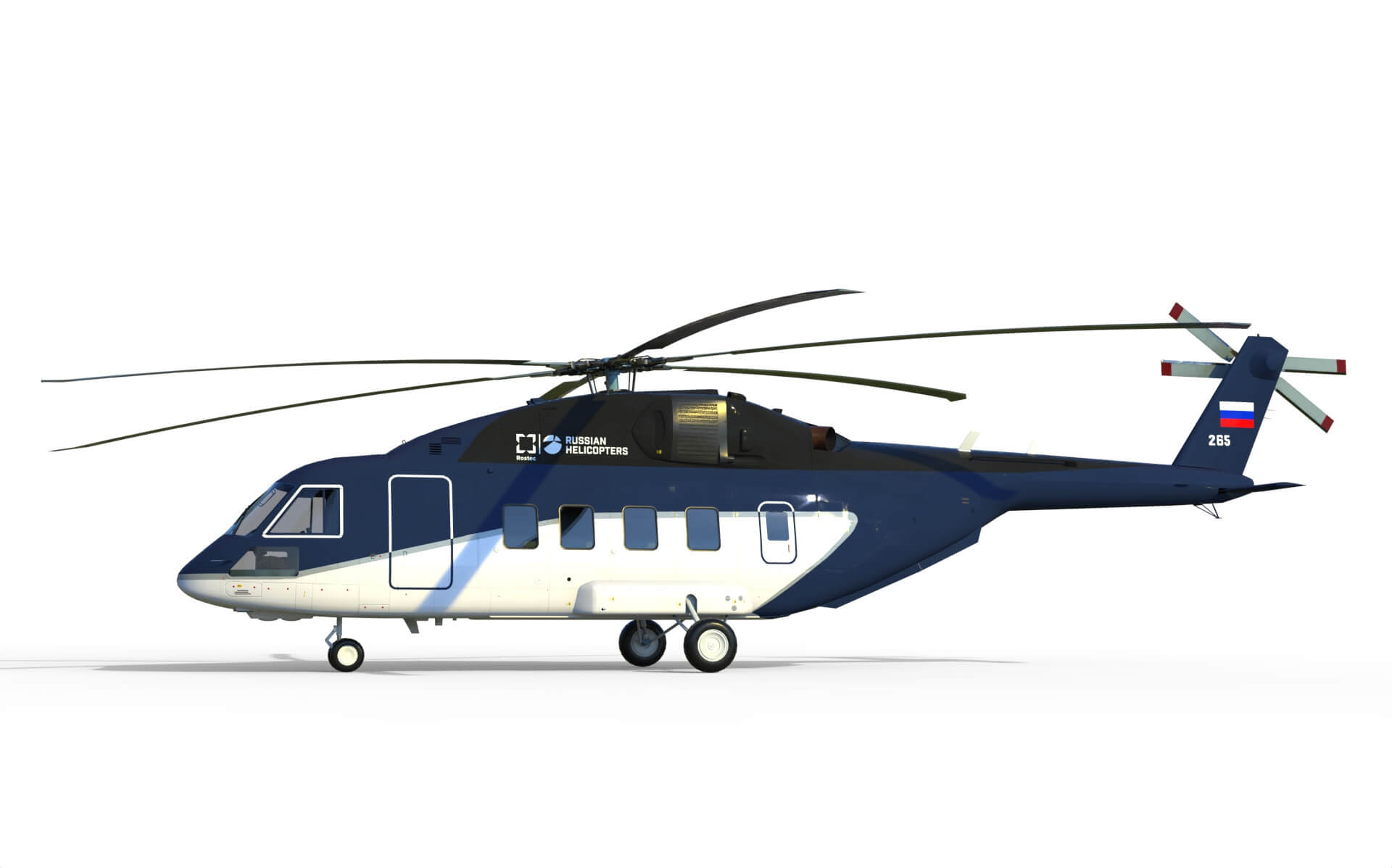 MI-38 Transport Helicopter 3D Model by citizensnip