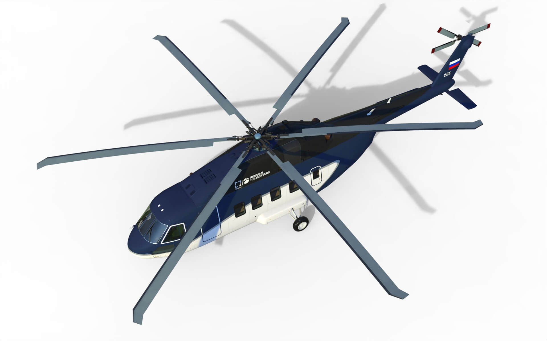 MI-38 Transport Helicopter 3D Model by citizensnip
