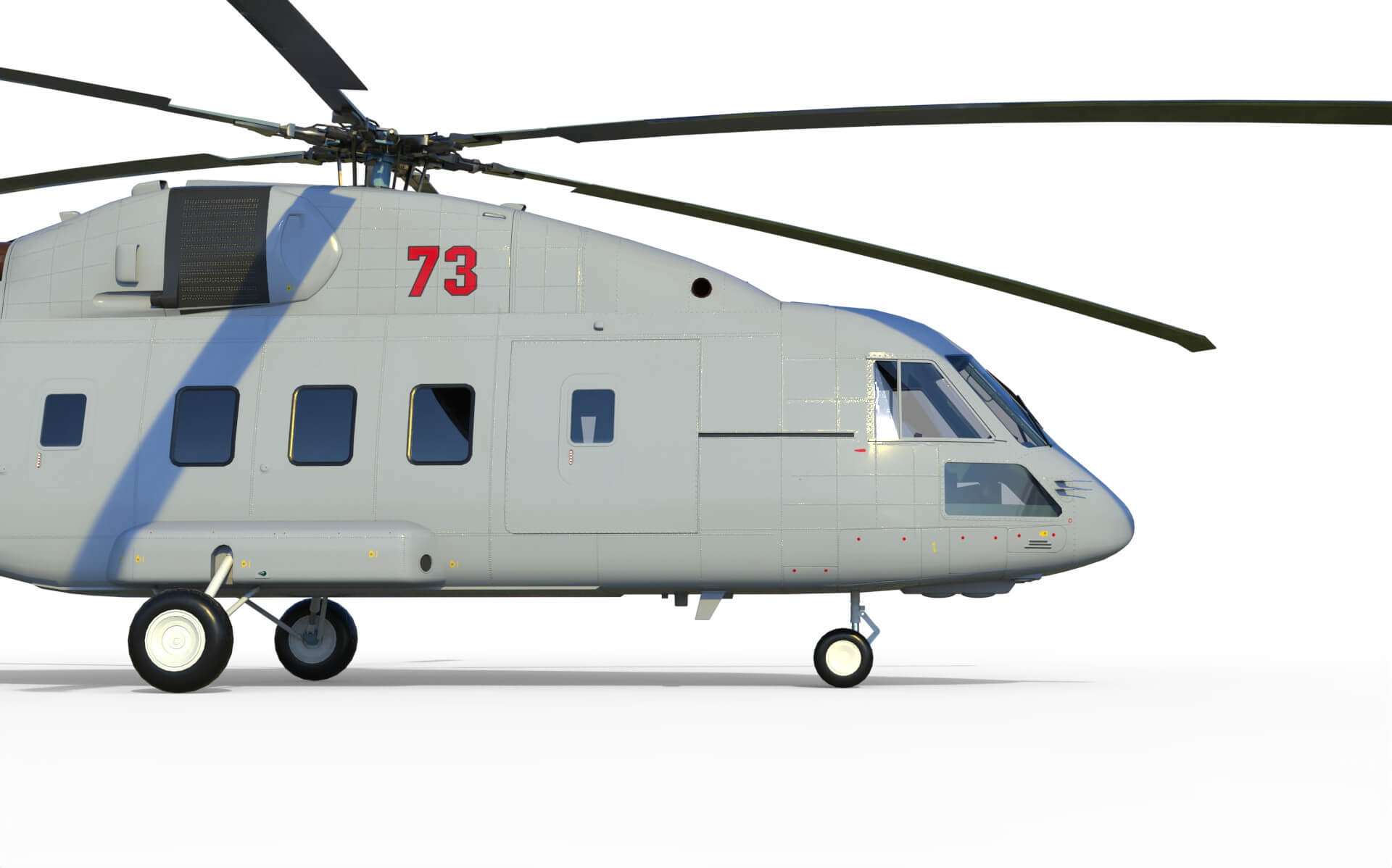 MI-38 Transport Helicopter 3D Model by citizensnip