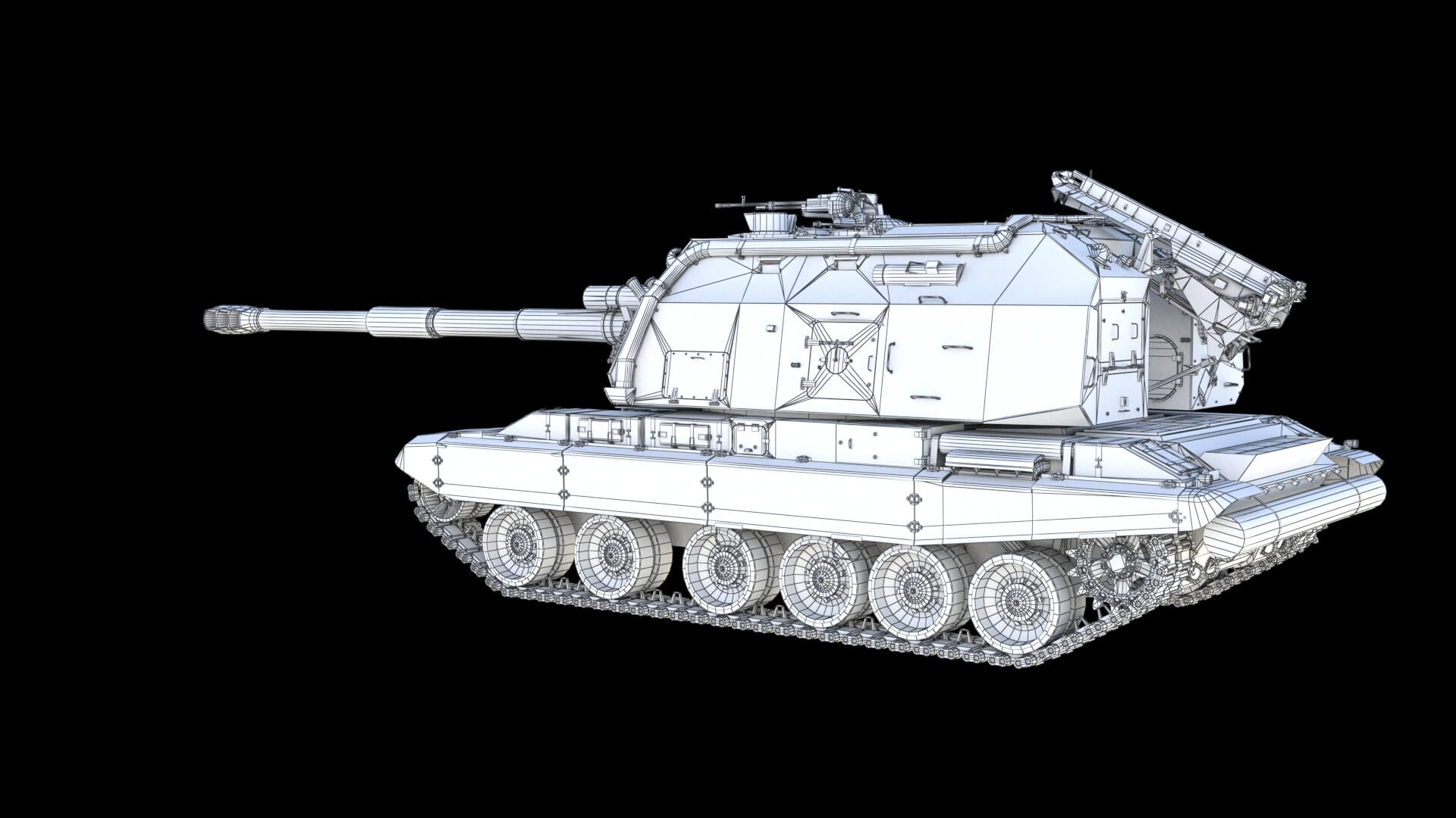 Msta-S 2S19 Self-Propelled Howitzer 3D Model by citizensnip