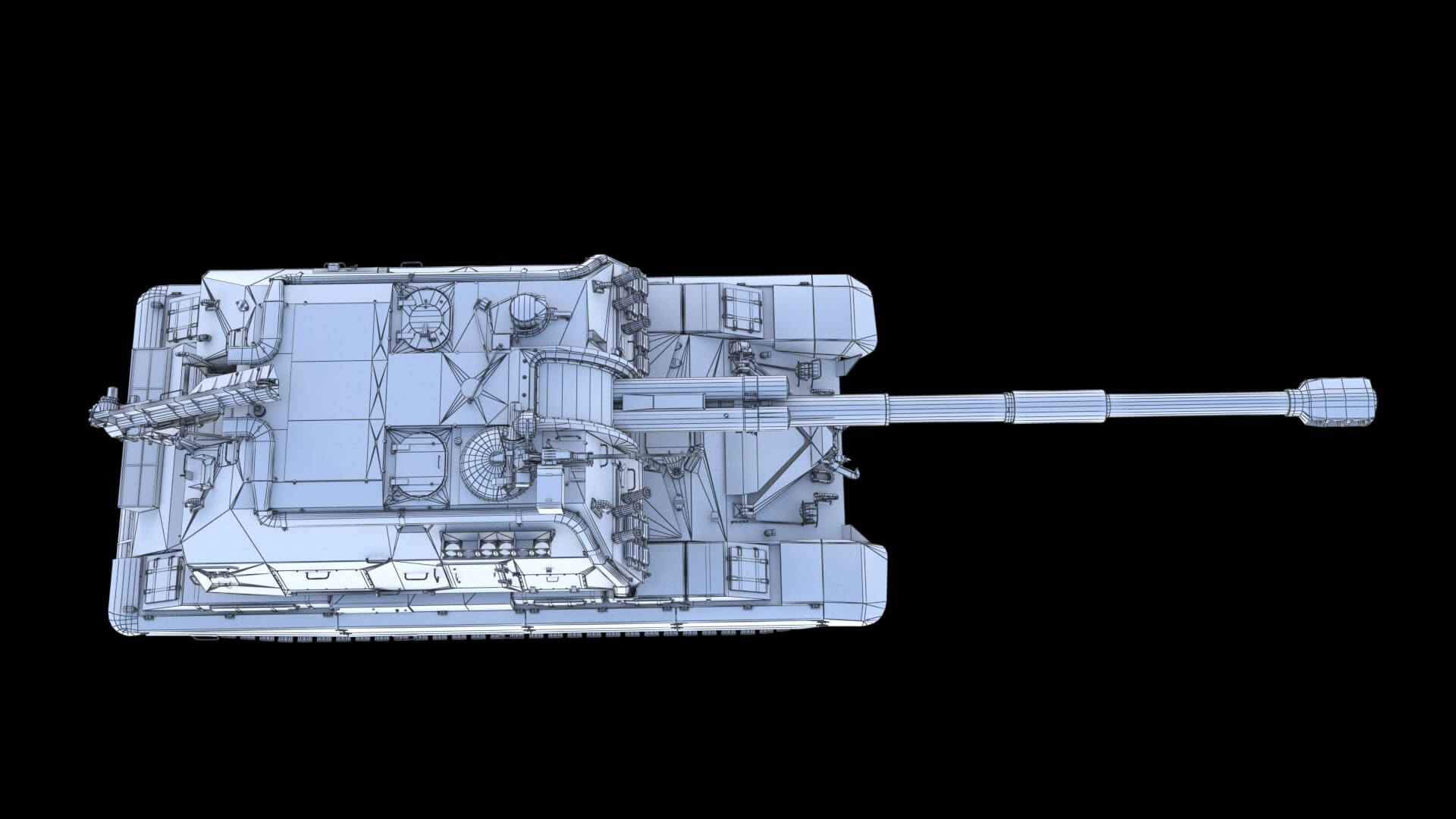 Msta-S 2S19 Self-Propelled Howitzer 3D Model by citizensnip