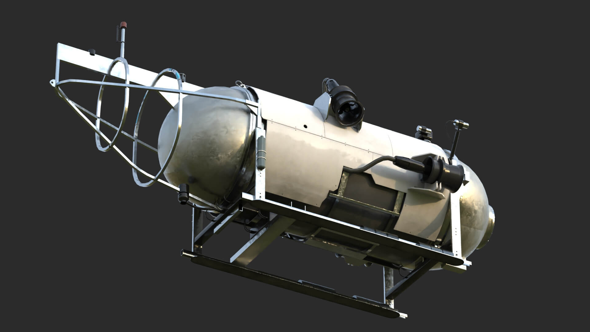 Oceangate Titan Submarine - 3D Model by citizensnip