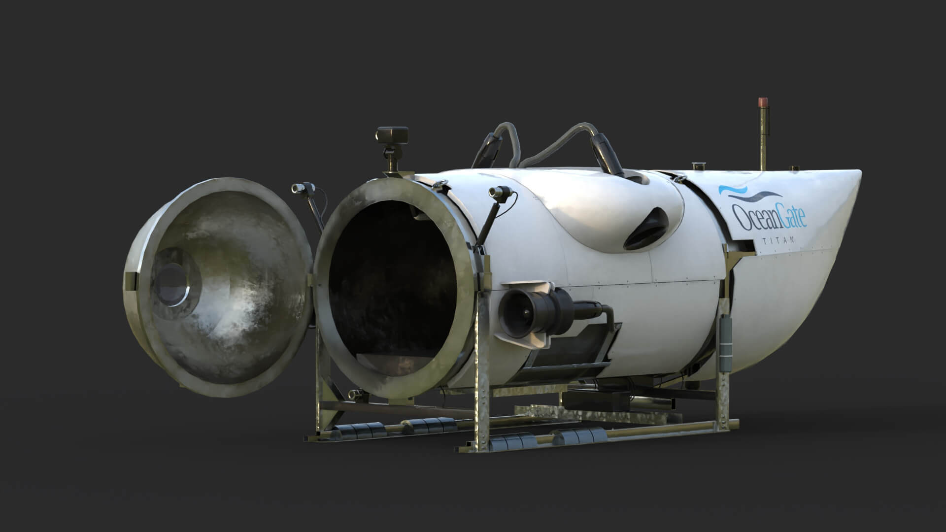 Oceangate Titan Submarine - 3D Model by citizensnip