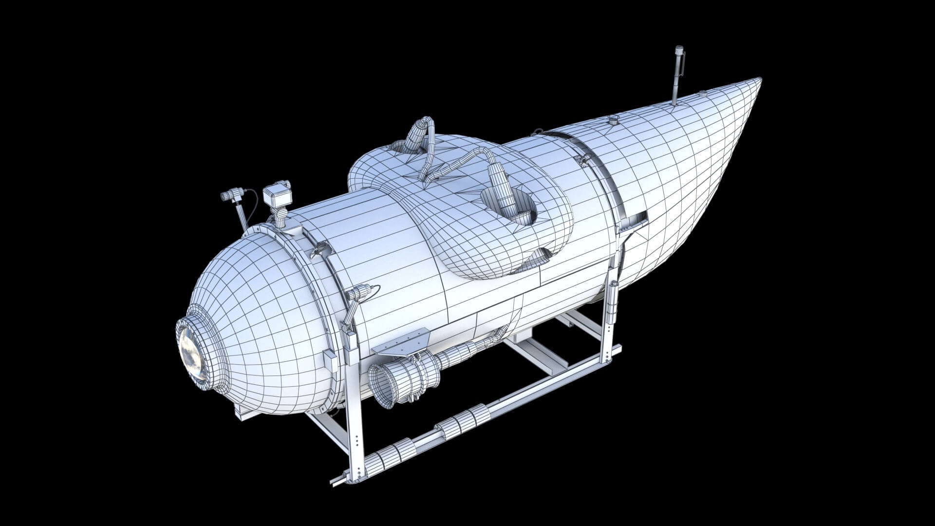 Oceangate Titan Submarine - 3D Model by citizensnip