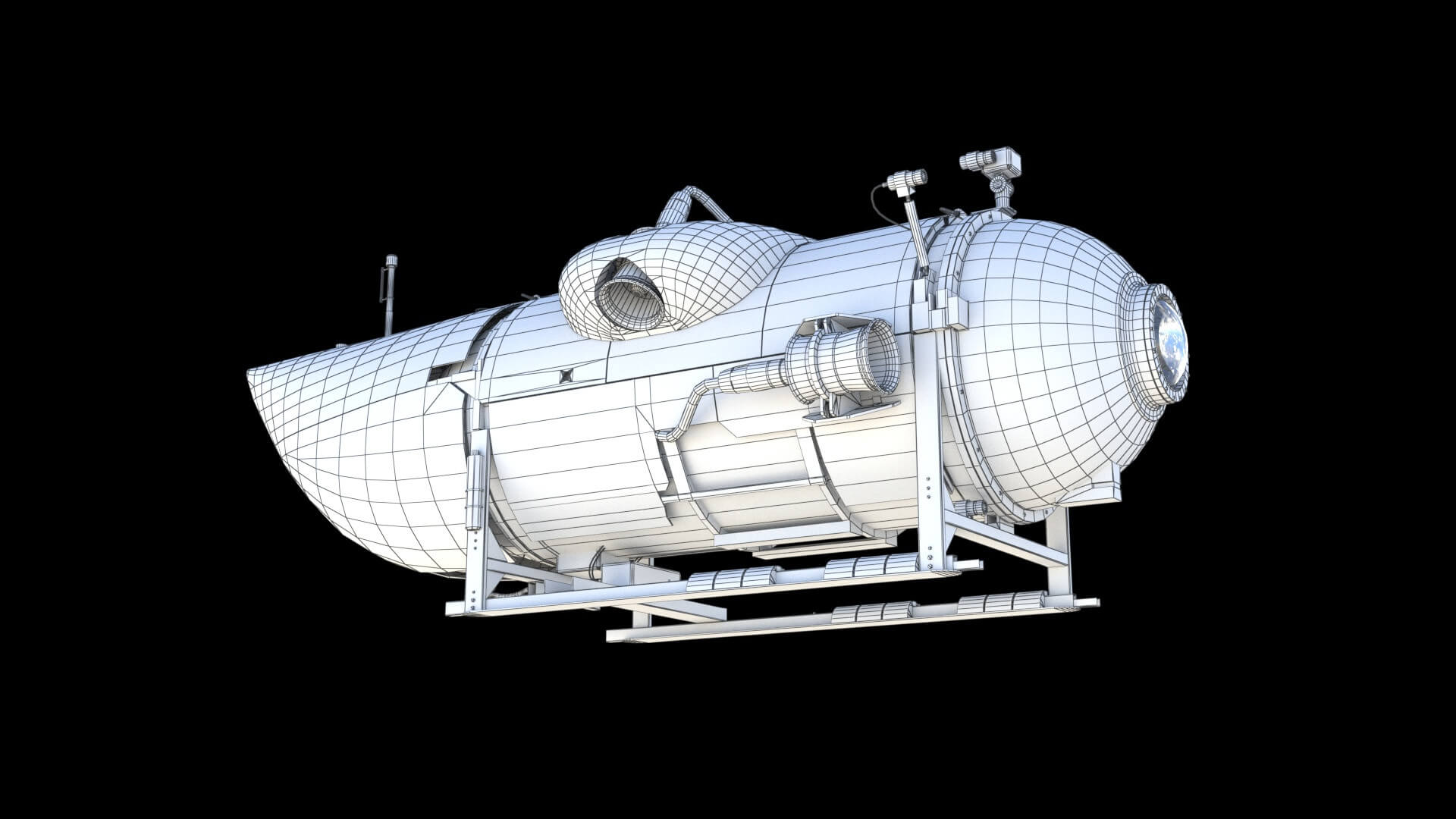 Oceangate Titan Submarine - 3D Model by citizensnip