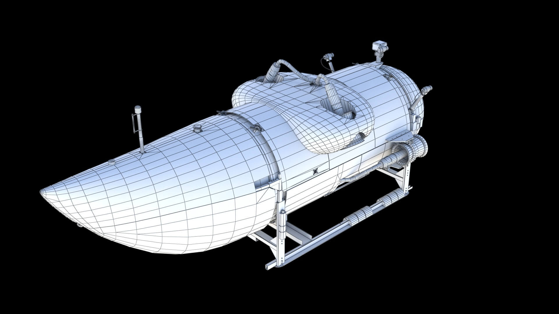 Oceangate Titan Submarine - 3D Model by citizensnip