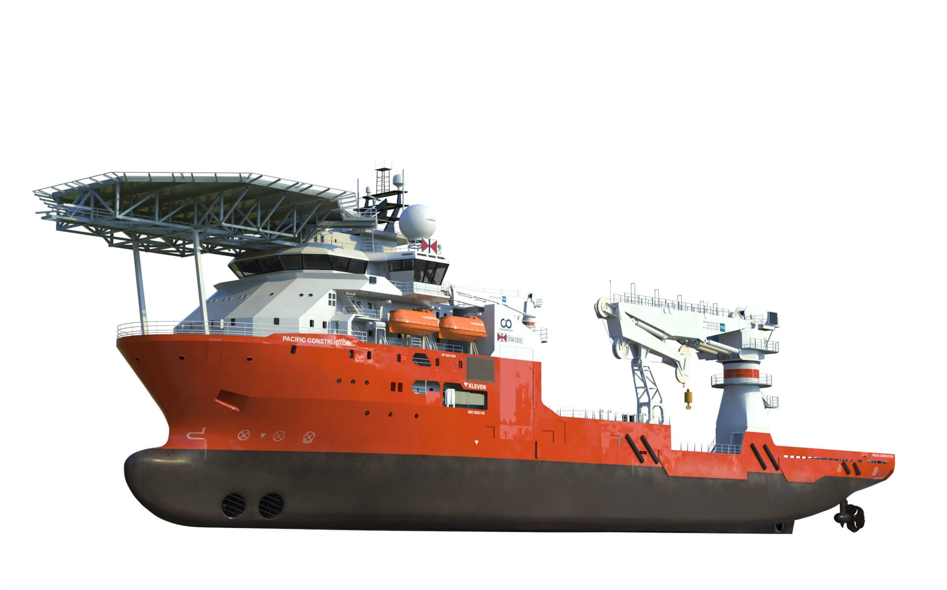 Offshore Platform Supply Vessel - 3D Model by citizensnip