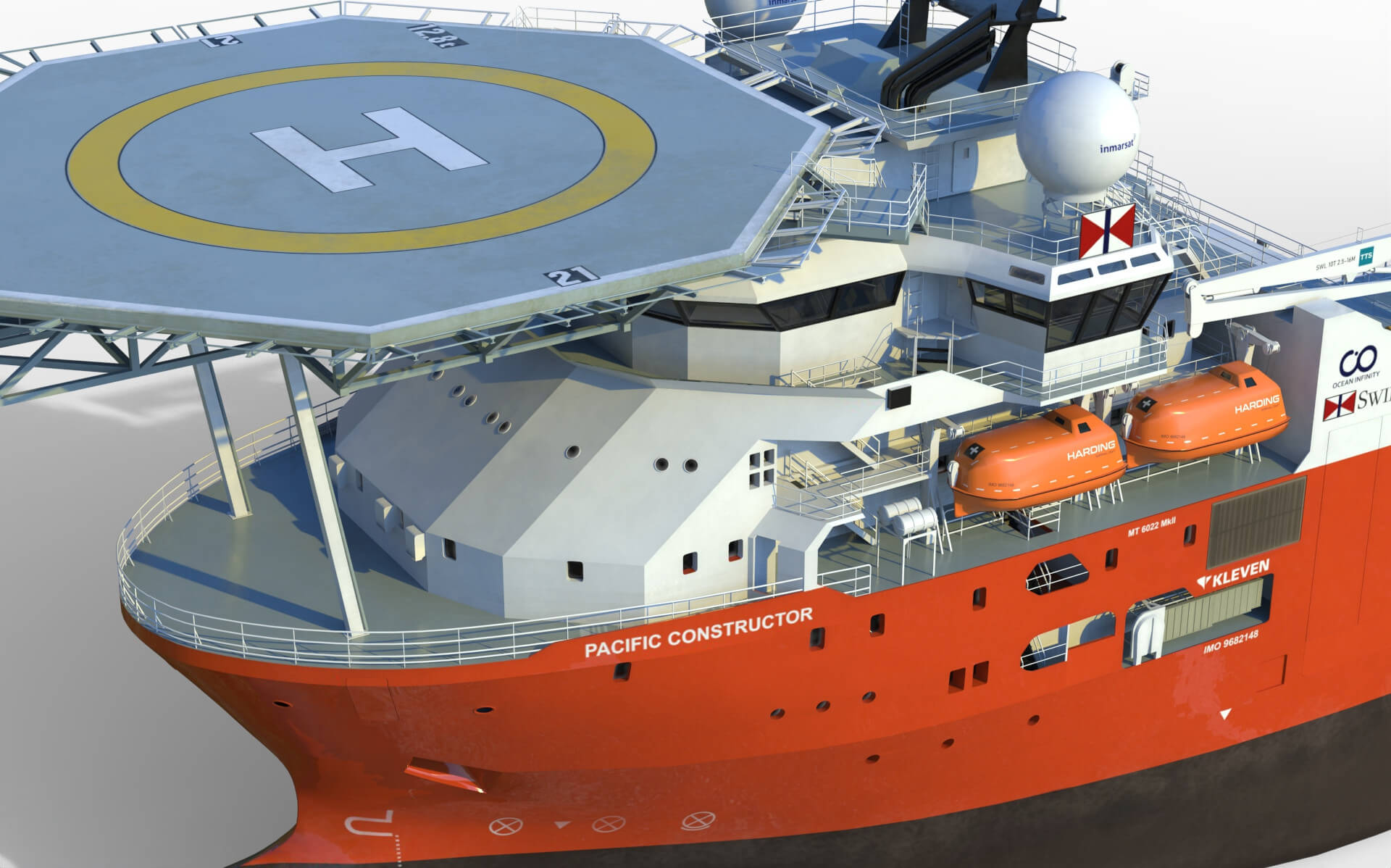 Offshore Platform Supply Vessel - 3D Model by citizensnip