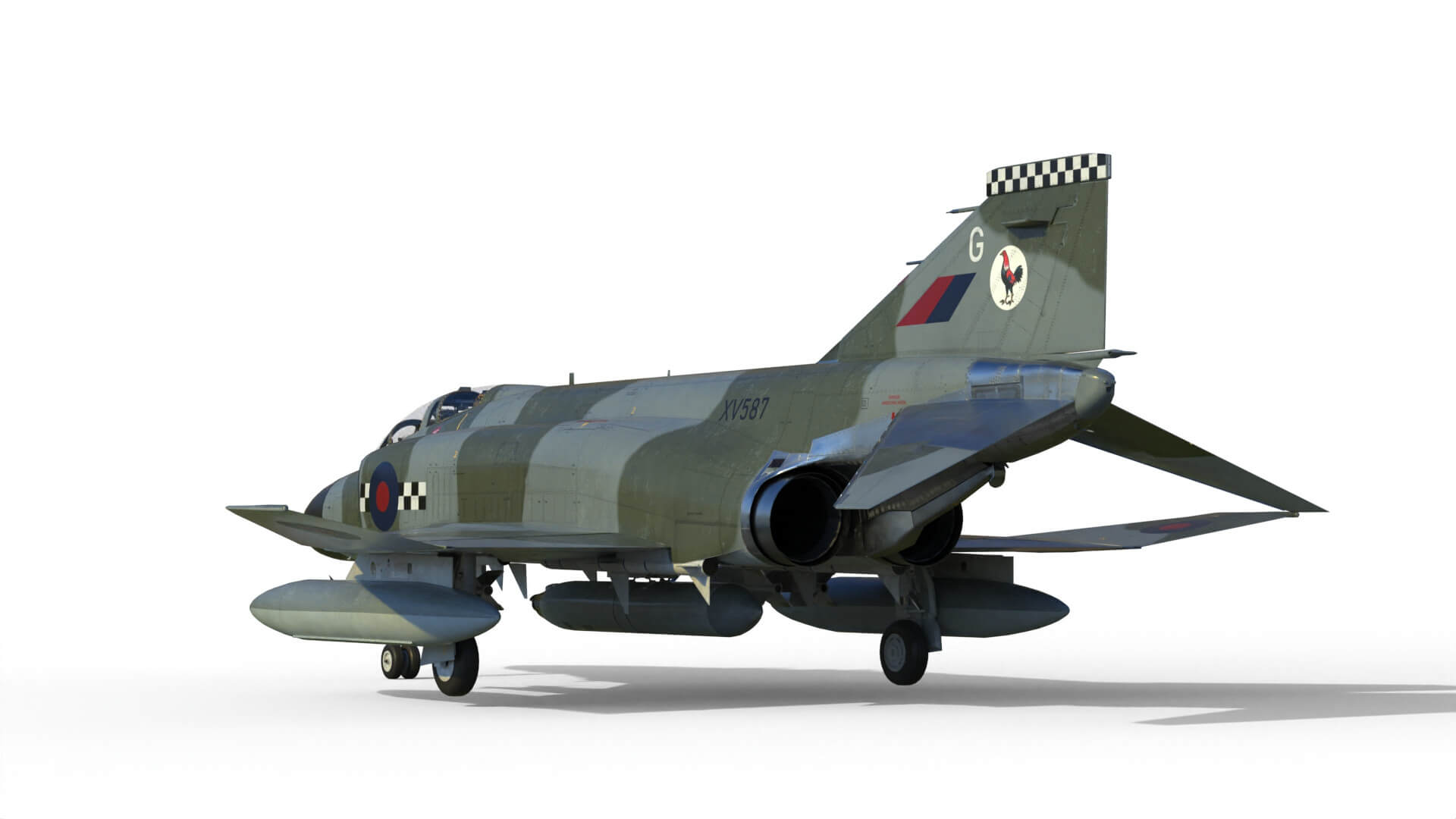 Phantom Fgr 2 F-4M 3D Model by citizensnip