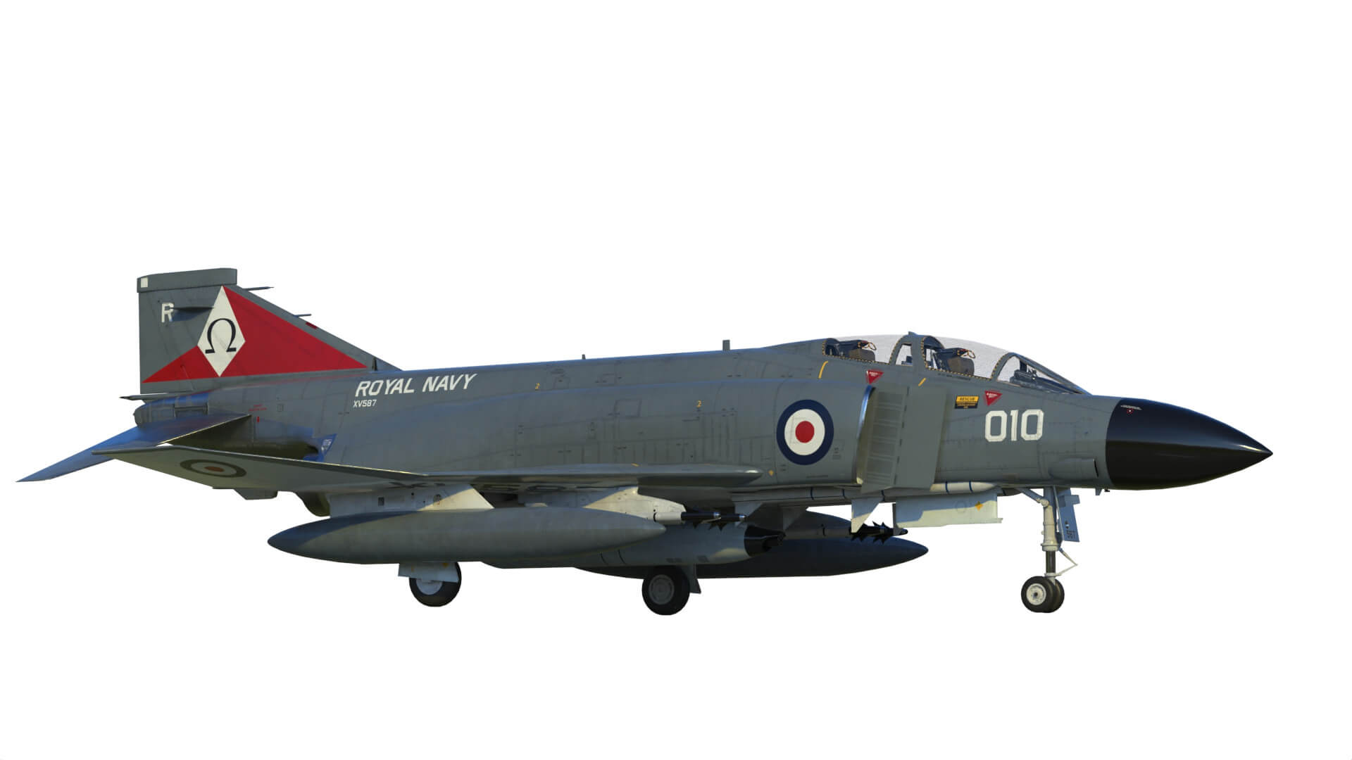 Phantom Fgr 2 F-4M 3D Model by citizensnip