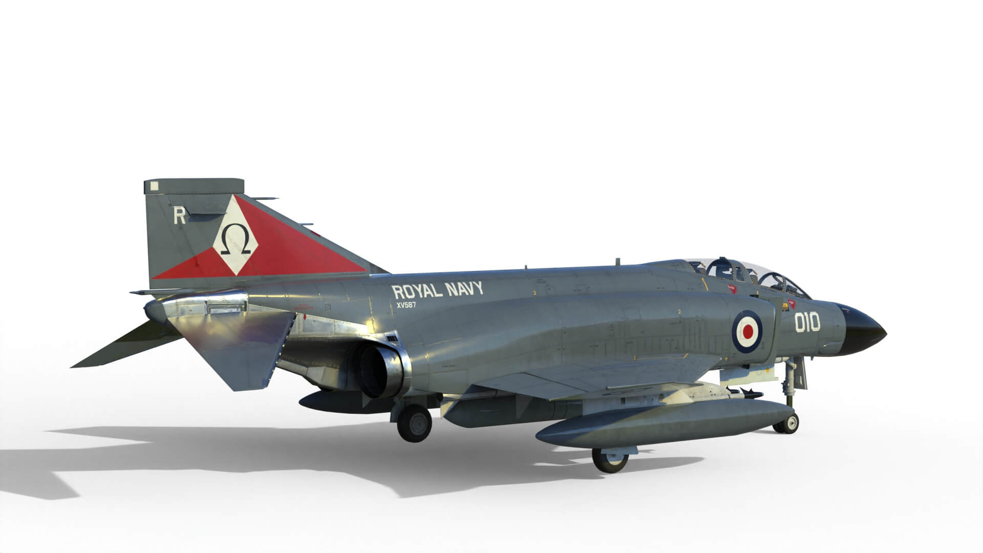 Phantom Fgr 2 F-4M 3D Model by citizensnip