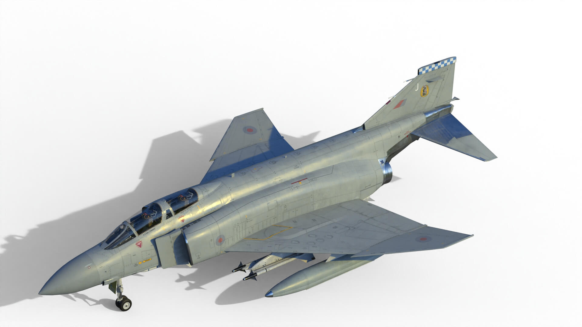 Phantom Fgr 2 F-4M 3D Model by citizensnip