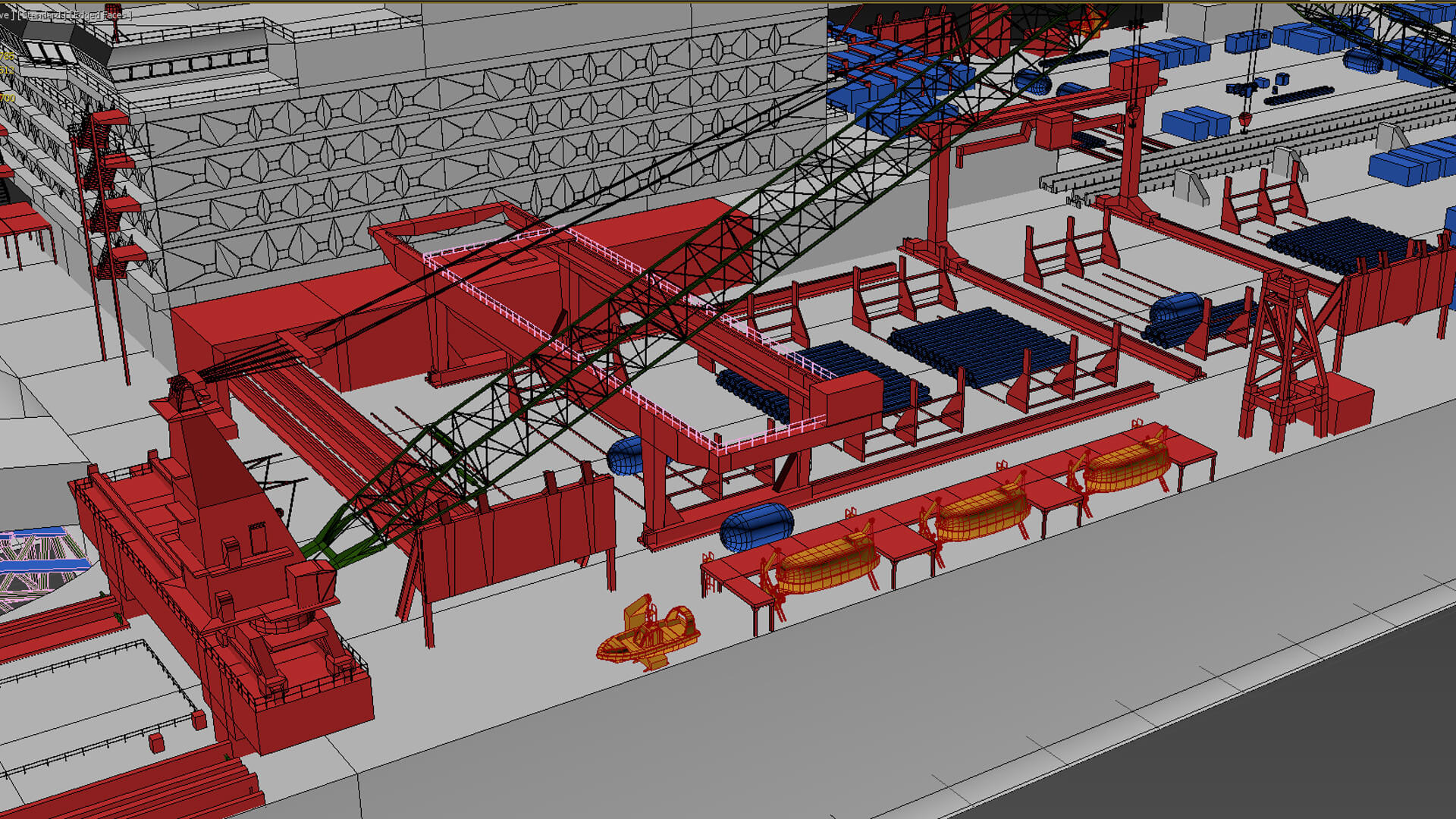 Pioneering Spirit Pipelay Vessel - 3D Model by citizensnip