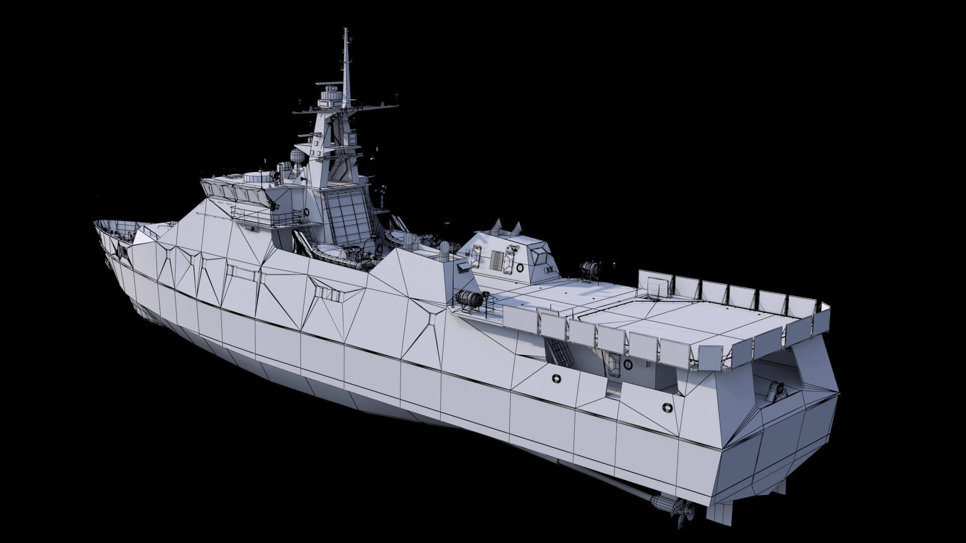 Project 22460 Rubin-Class Patrol Boat 3D Model by citizensnip