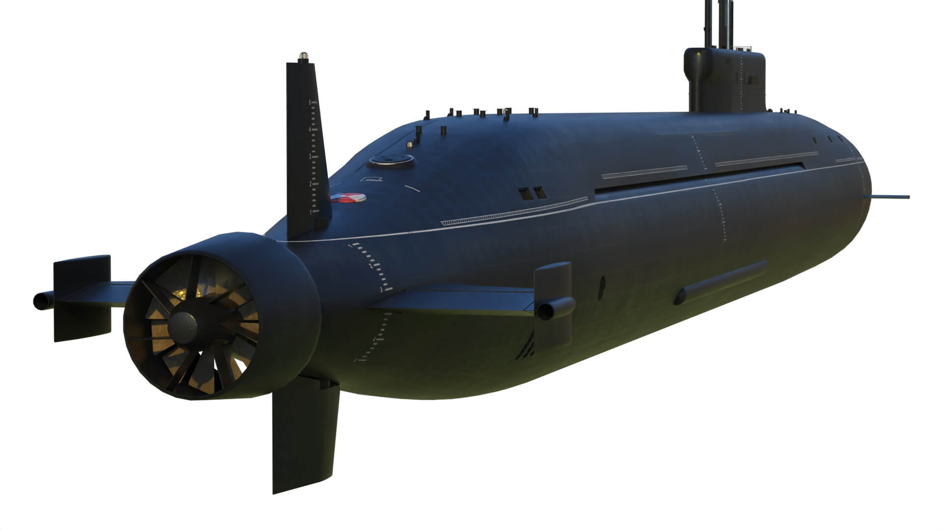 Project 955A Borei a Class Submarine - 3D Model by citizensnip