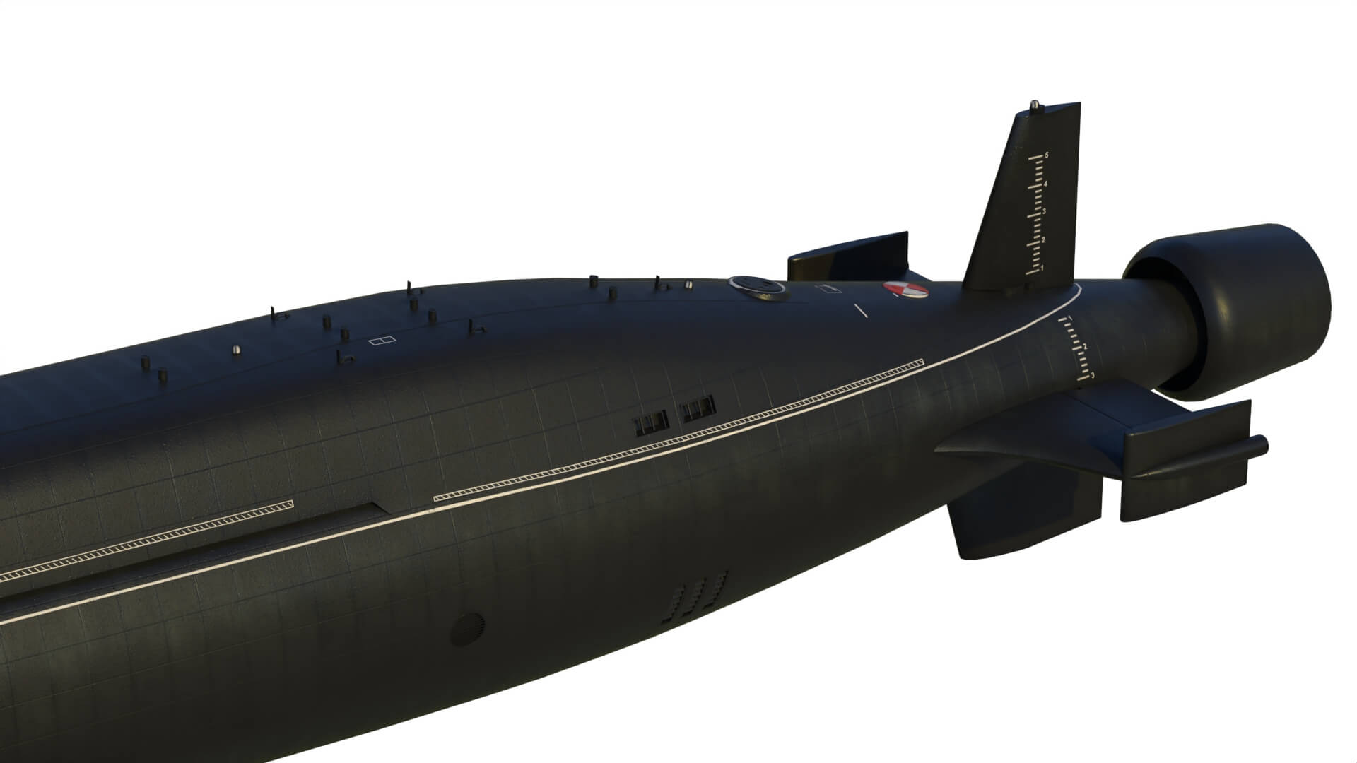 Project 955A Borei a Class Submarine - 3D Model by citizensnip
