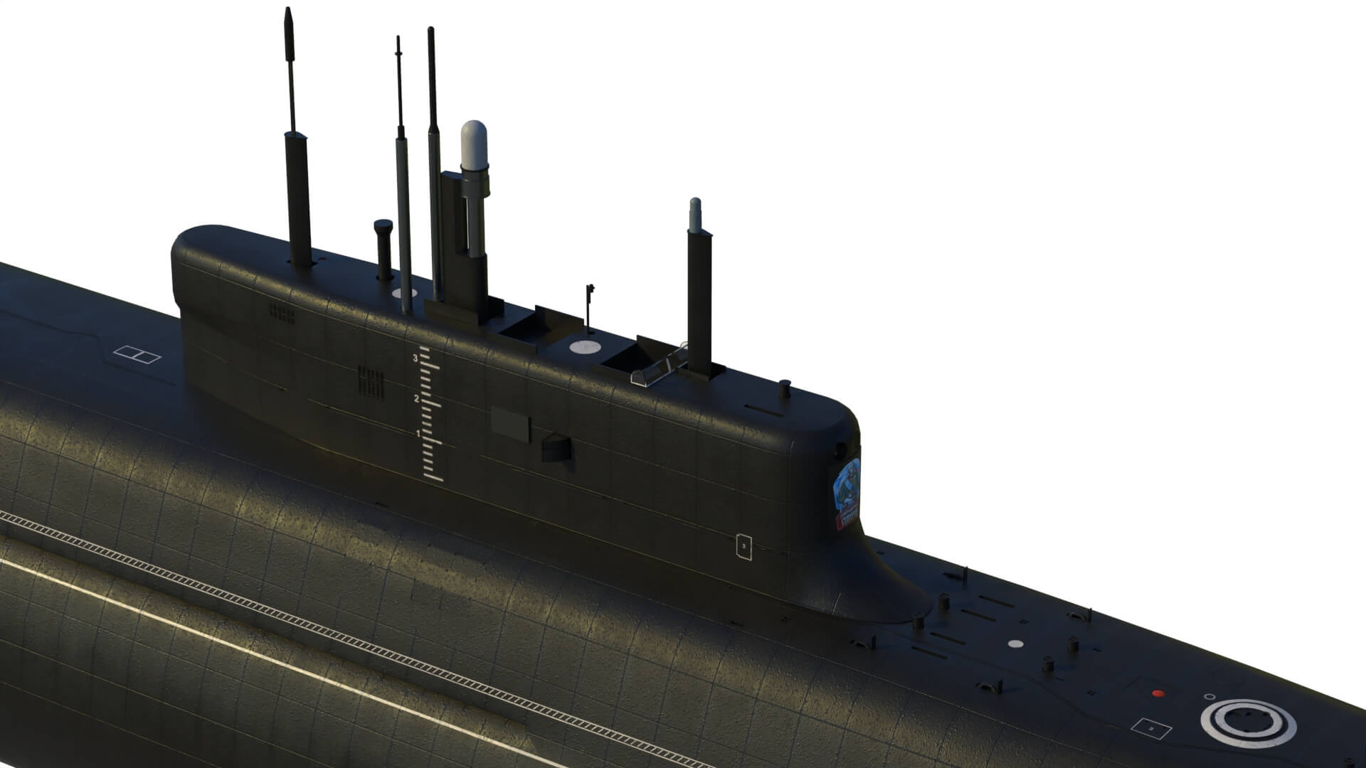 Project 955A Borei a Class Submarine - 3D Model by citizensnip