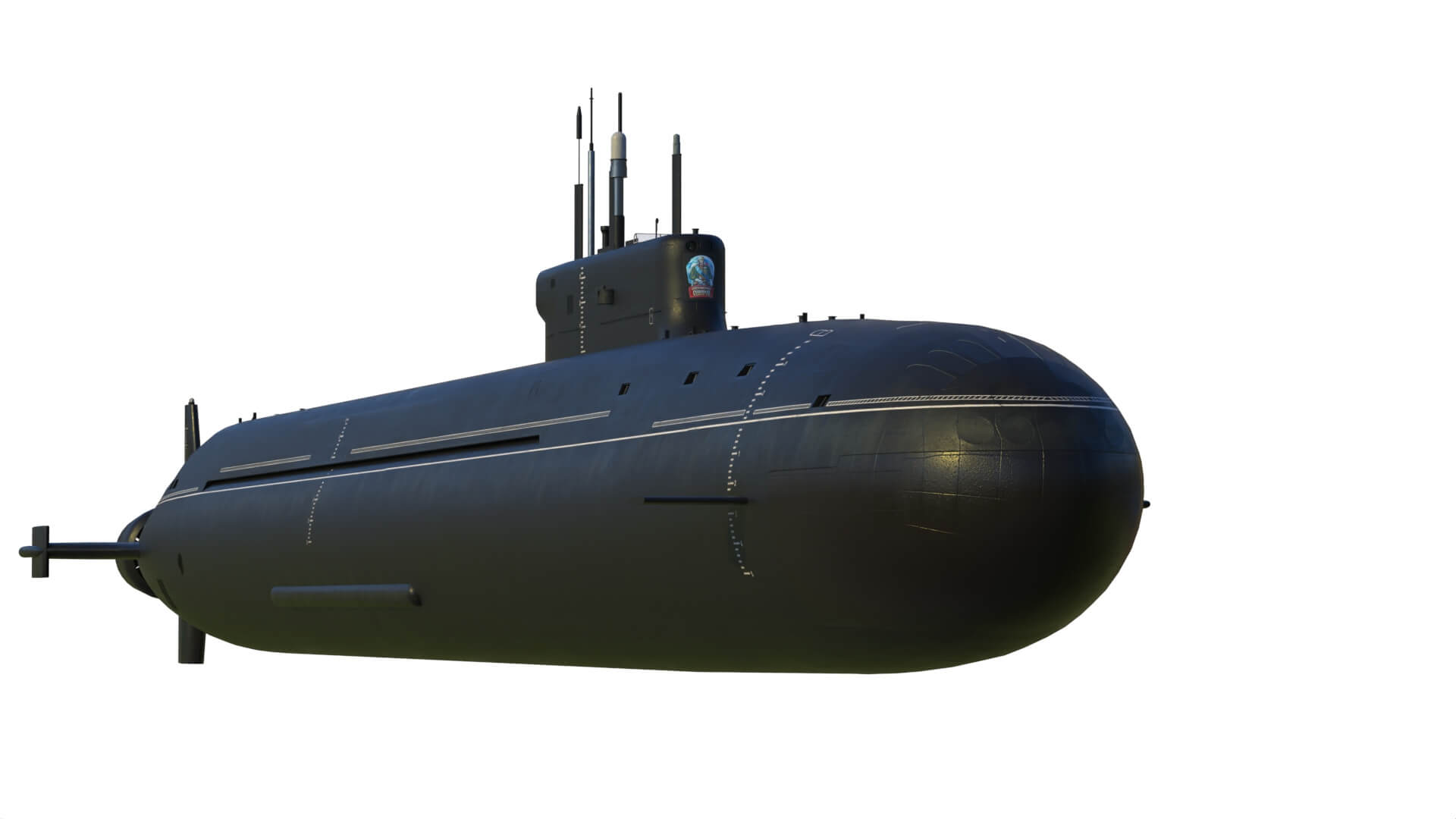 Project 955A Borei a Class Submarine - 3D Model by citizensnip