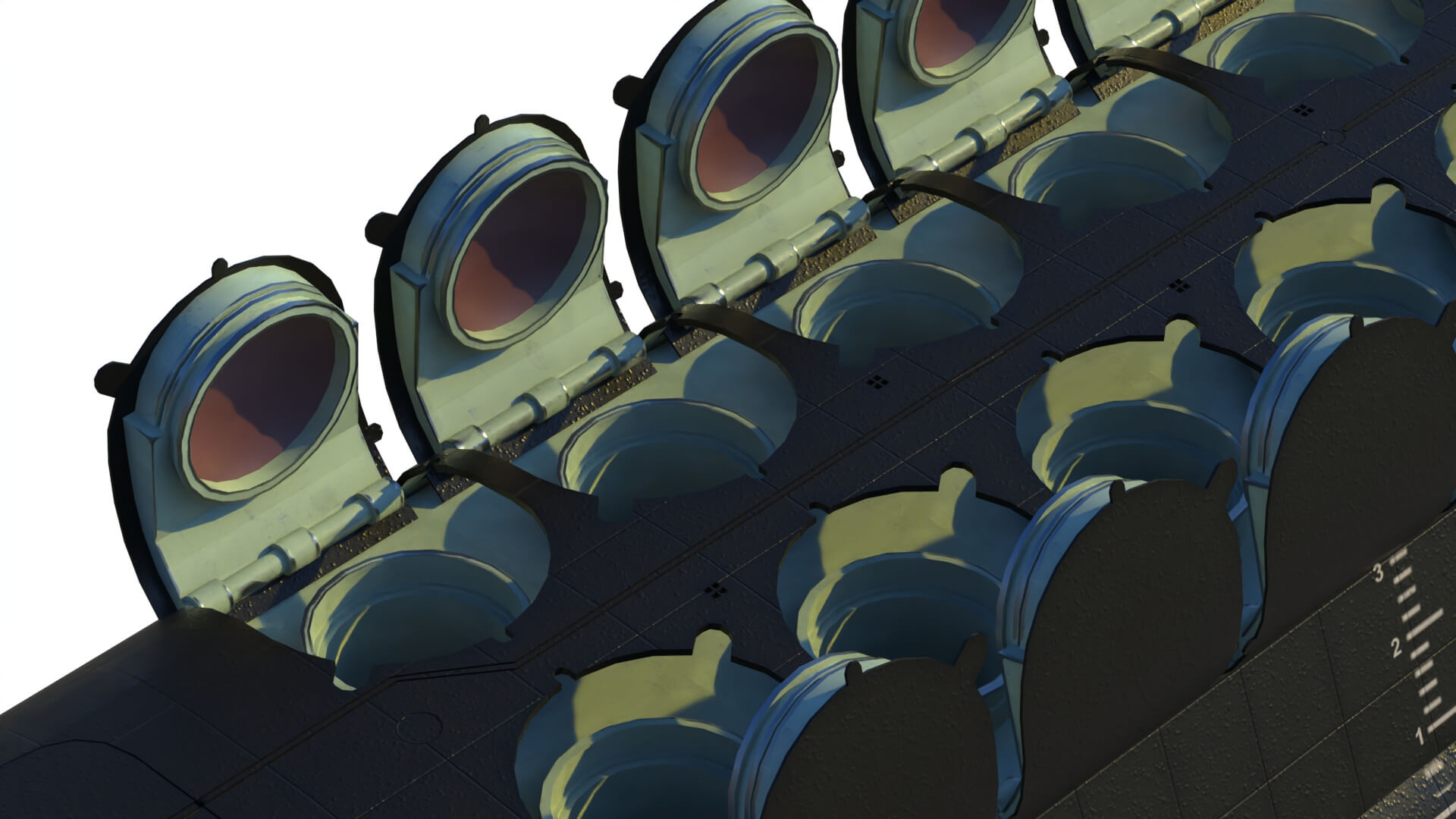 Project 955A Borei a Class Submarine - 3D Model by citizensnip