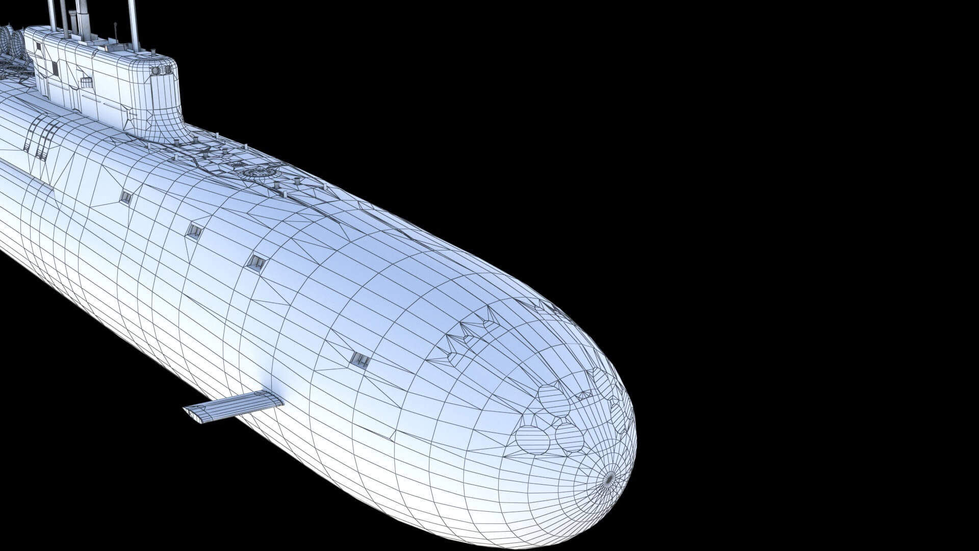 Project 955A Borei a Class Submarine - 3D Model by citizensnip