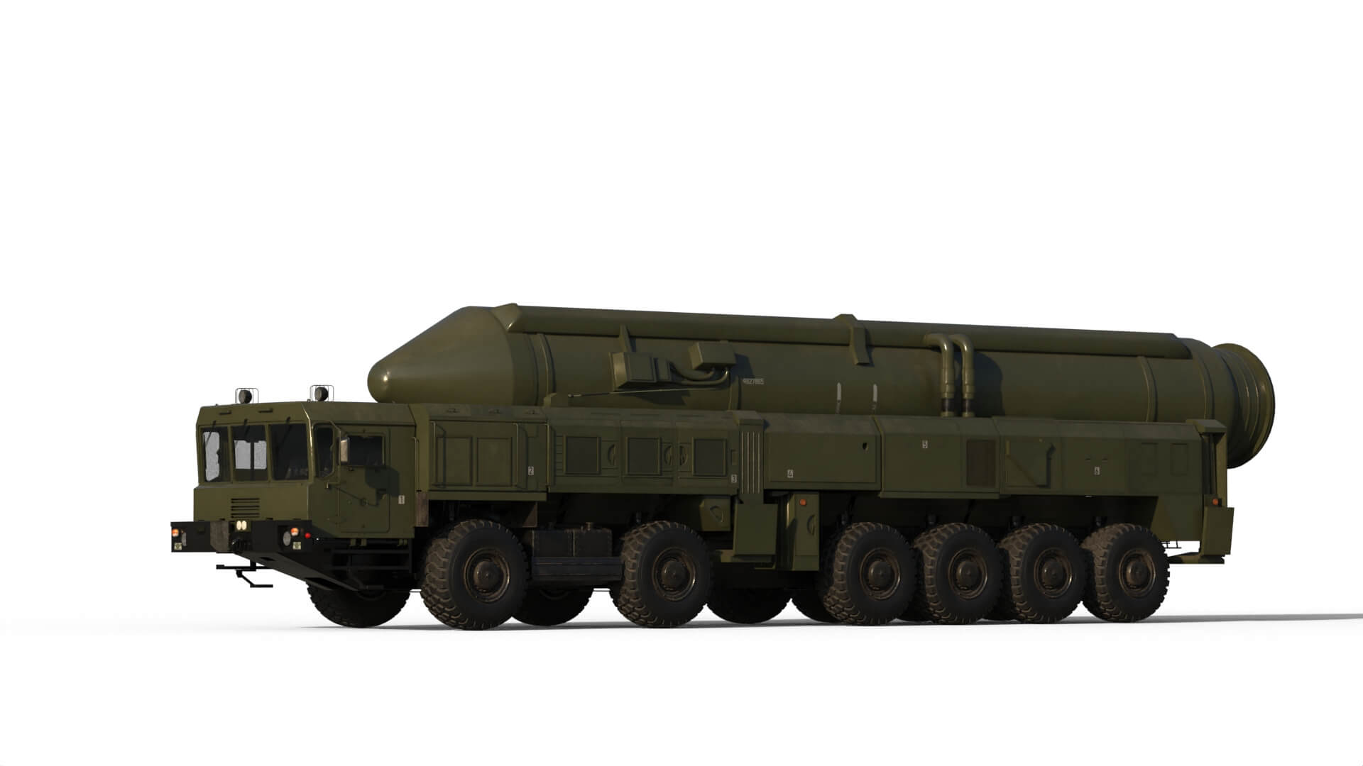 RS-26 Oreshnik Rubezh Irbm 3D Model by citizensnip