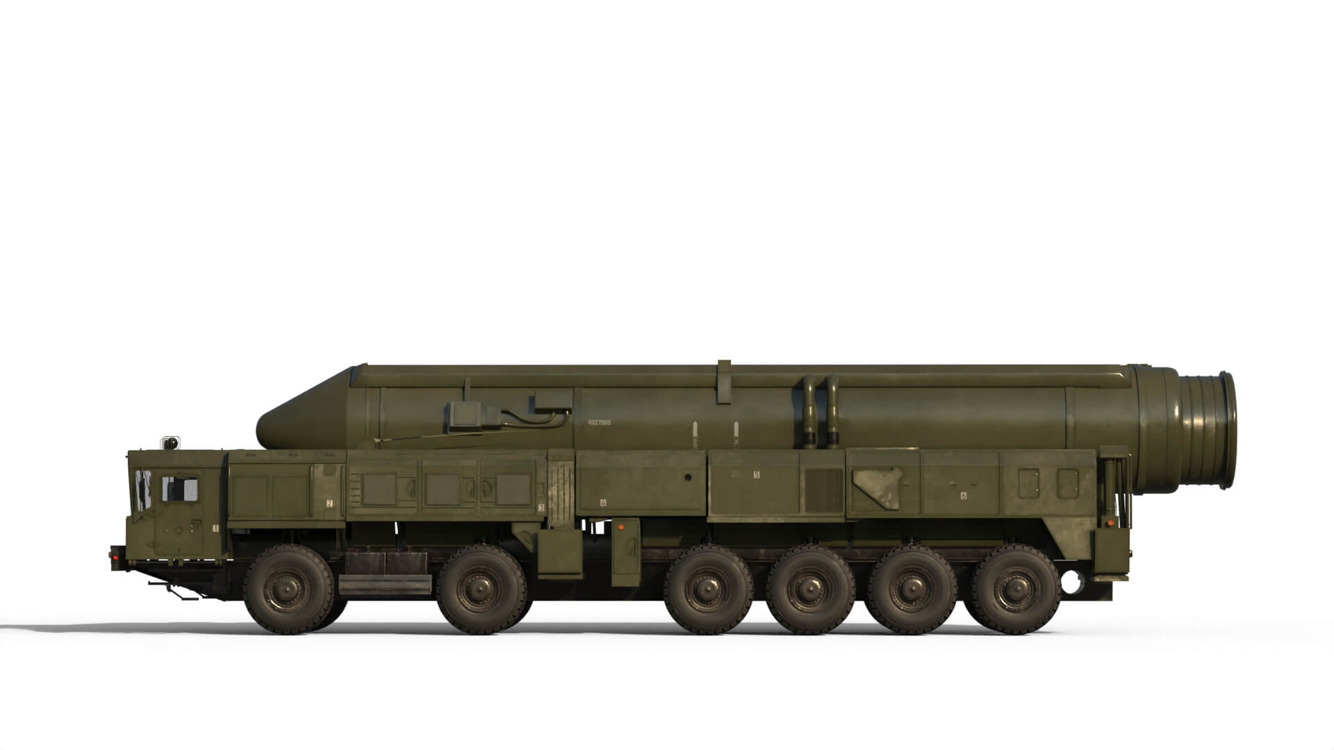 RS-26 Oreshnik Rubezh Irbm 3D Model by citizensnip