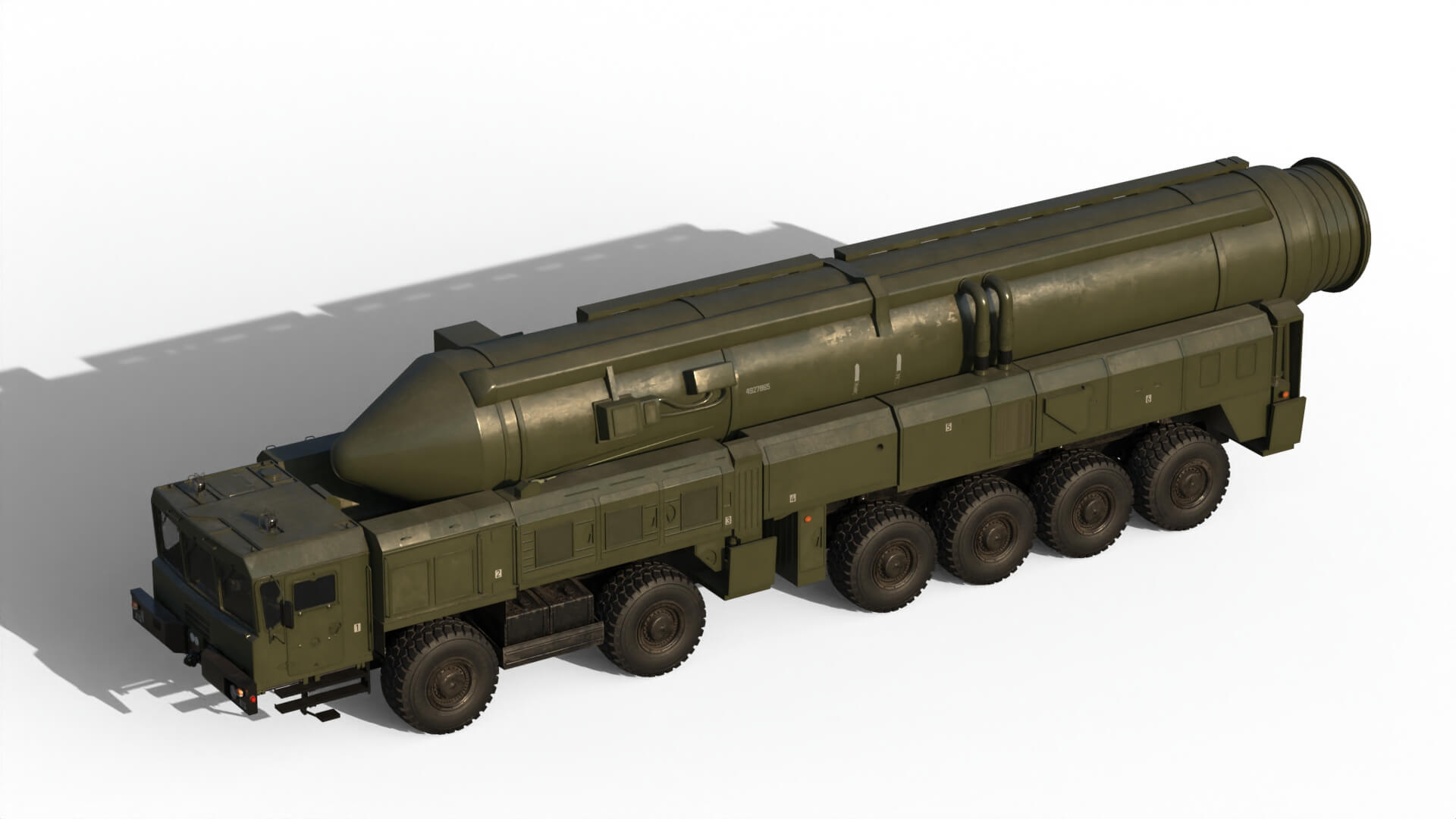RS-26 Oreshnik Rubezh Irbm 3D Model by citizensnip