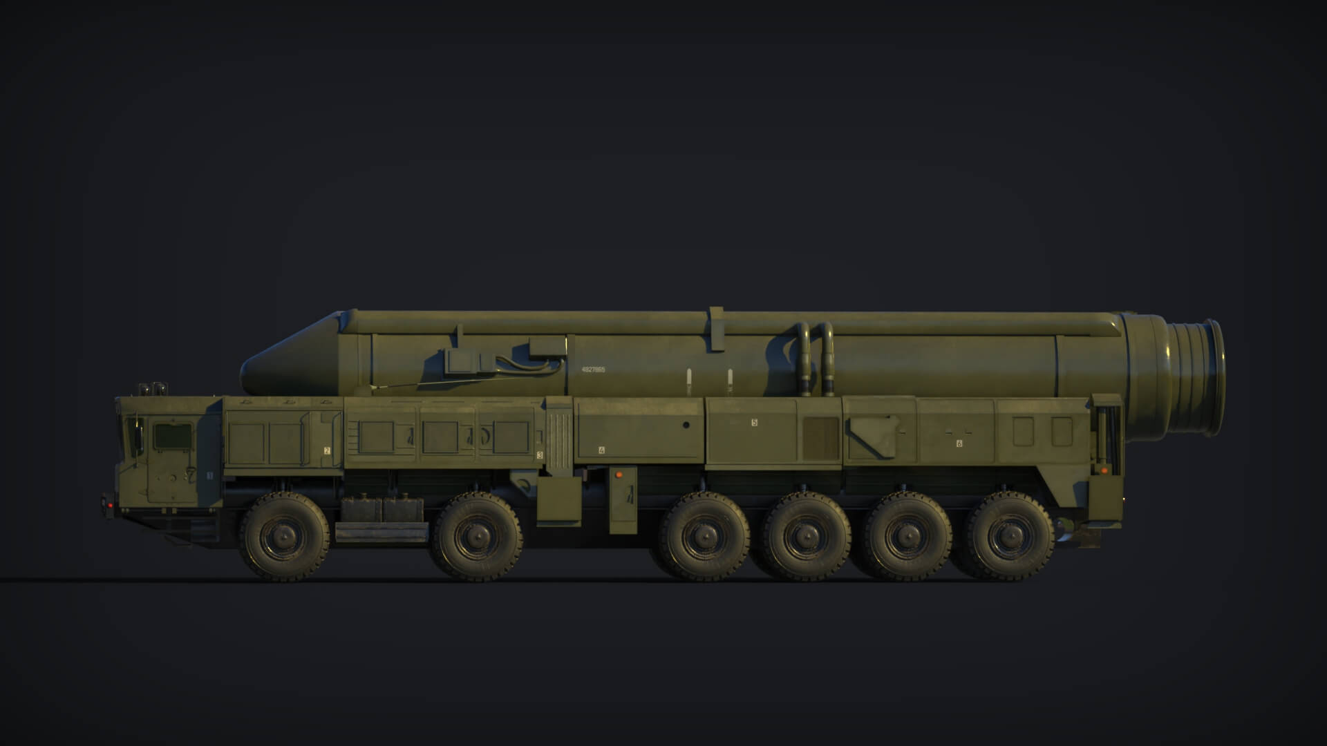 RS-26 Oreshnik Rubezh Irbm 3D Model by citizensnip