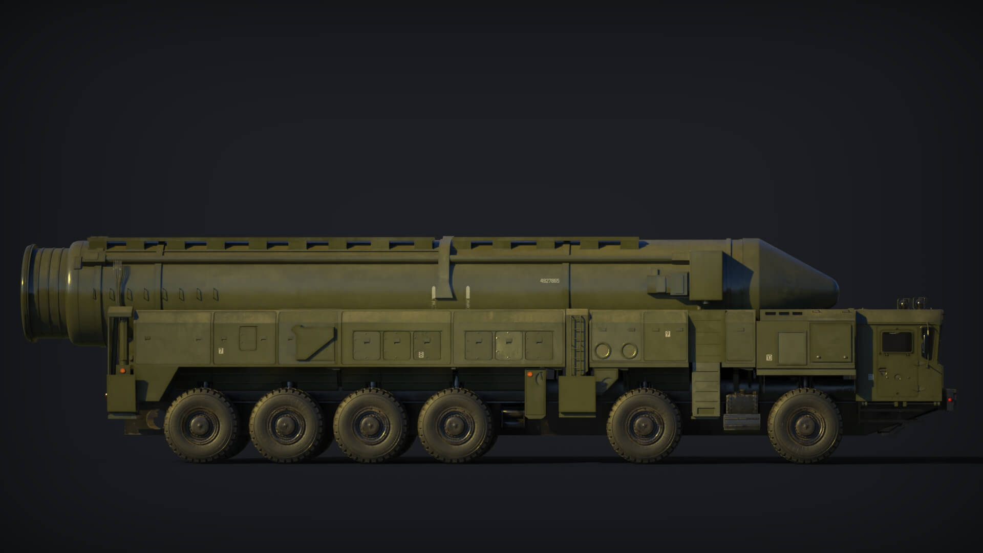 RS-26 Oreshnik Rubezh Irbm 3D Model by citizensnip