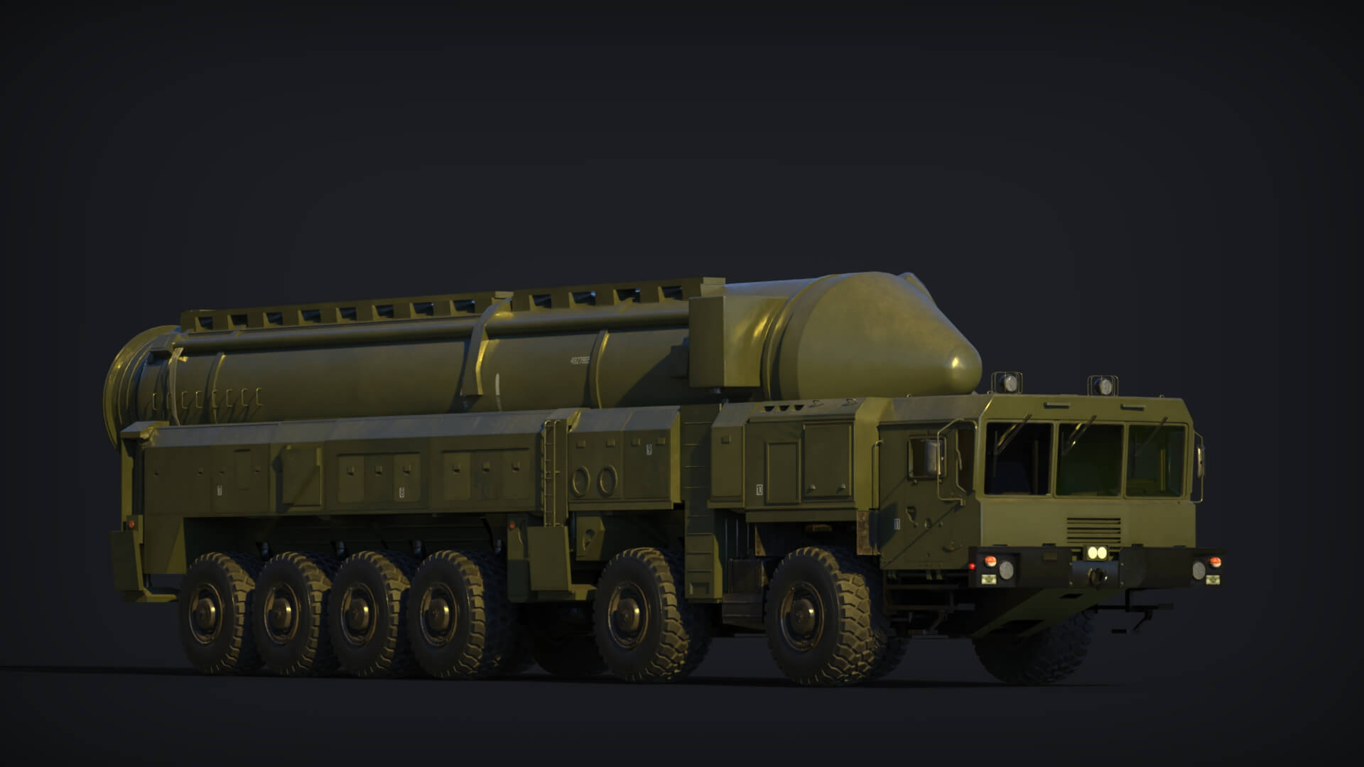 RS-26 Oreshnik Rubezh Irbm 3D Model by citizensnip