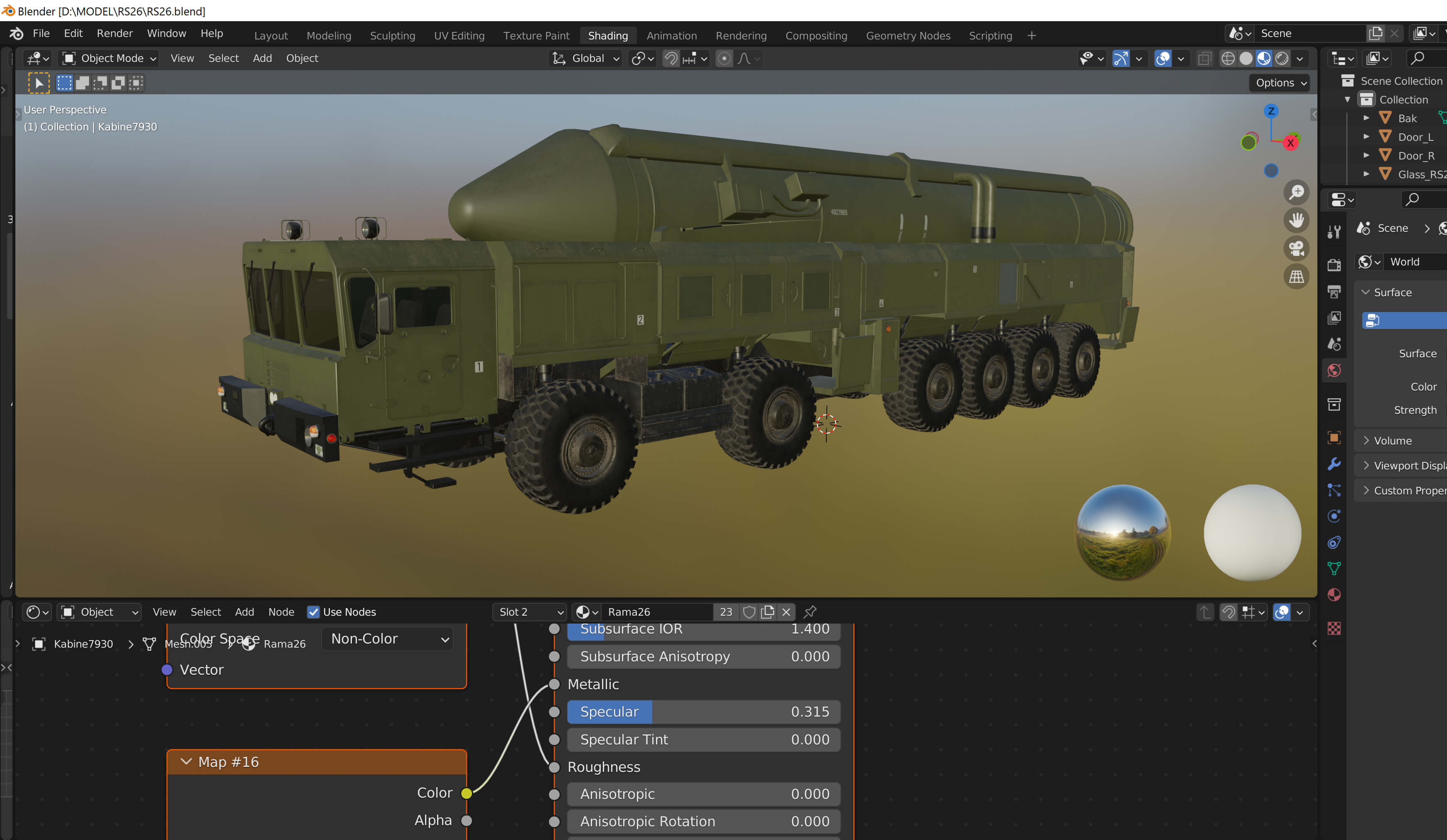 RS-26 Oreshnik Rubezh Irbm 3D Model by citizensnip