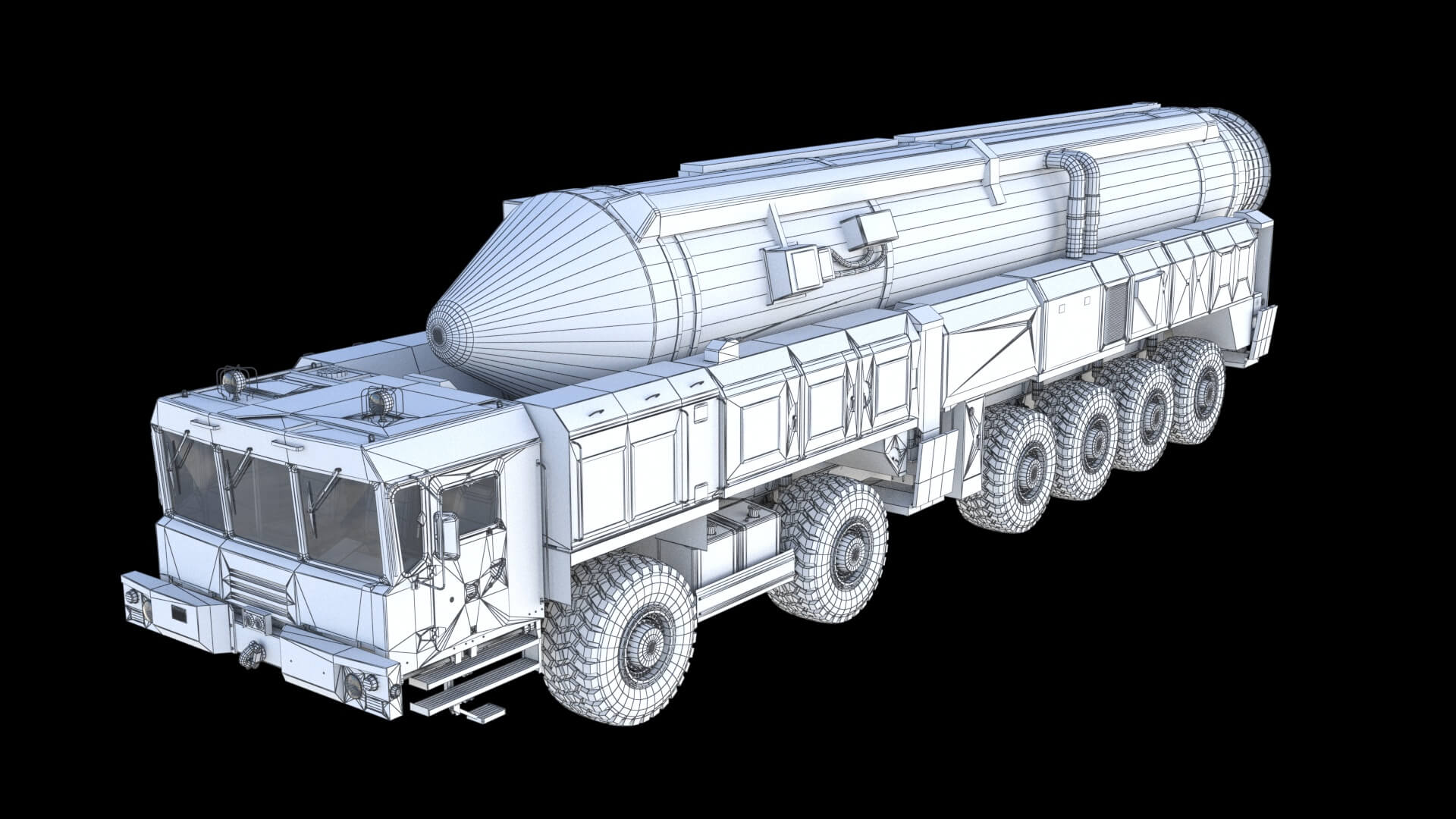 RS-26 Oreshnik Rubezh Irbm 3D Model by citizensnip