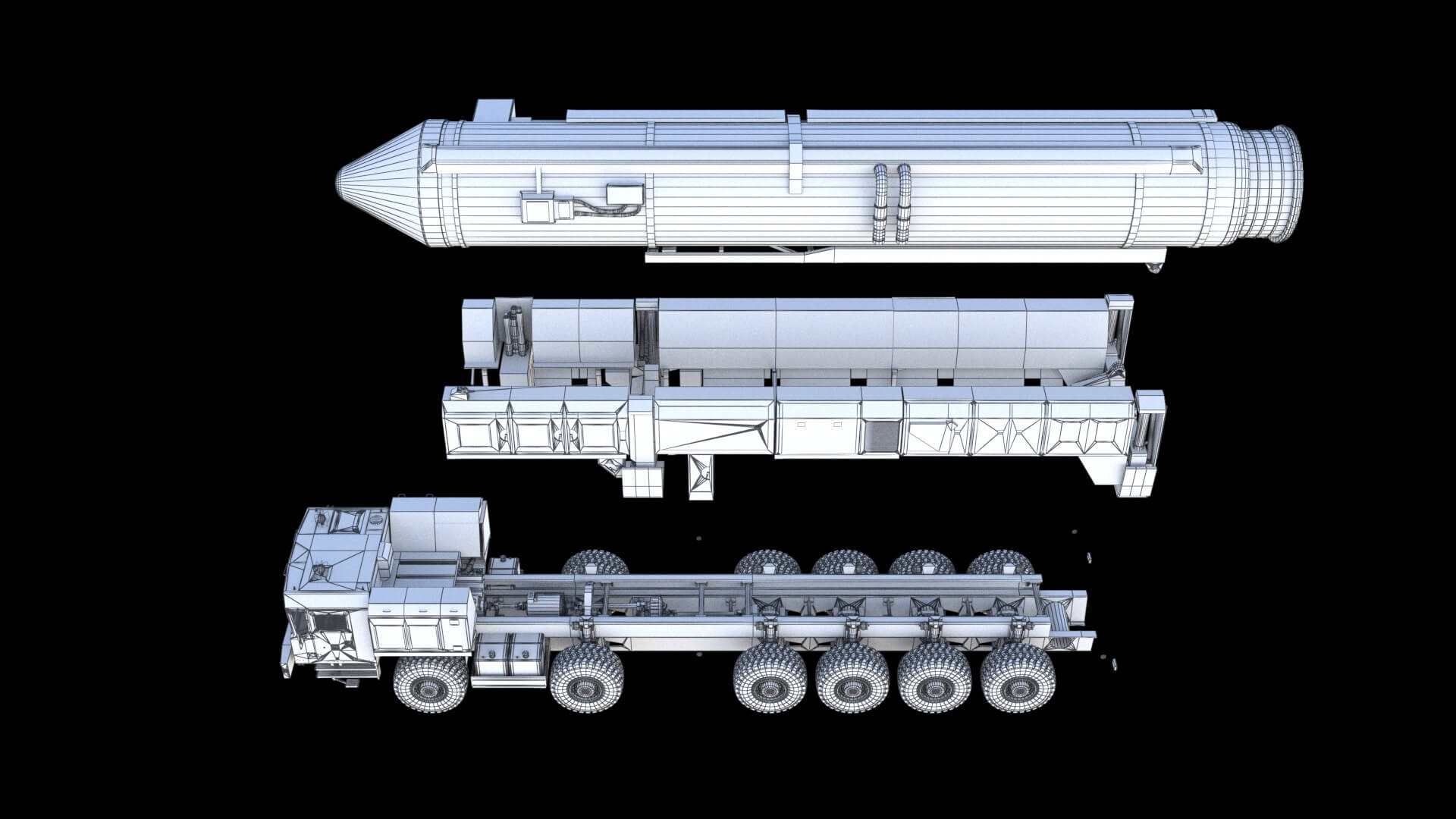 RS-26 Oreshnik Rubezh Irbm 3D Model by citizensnip