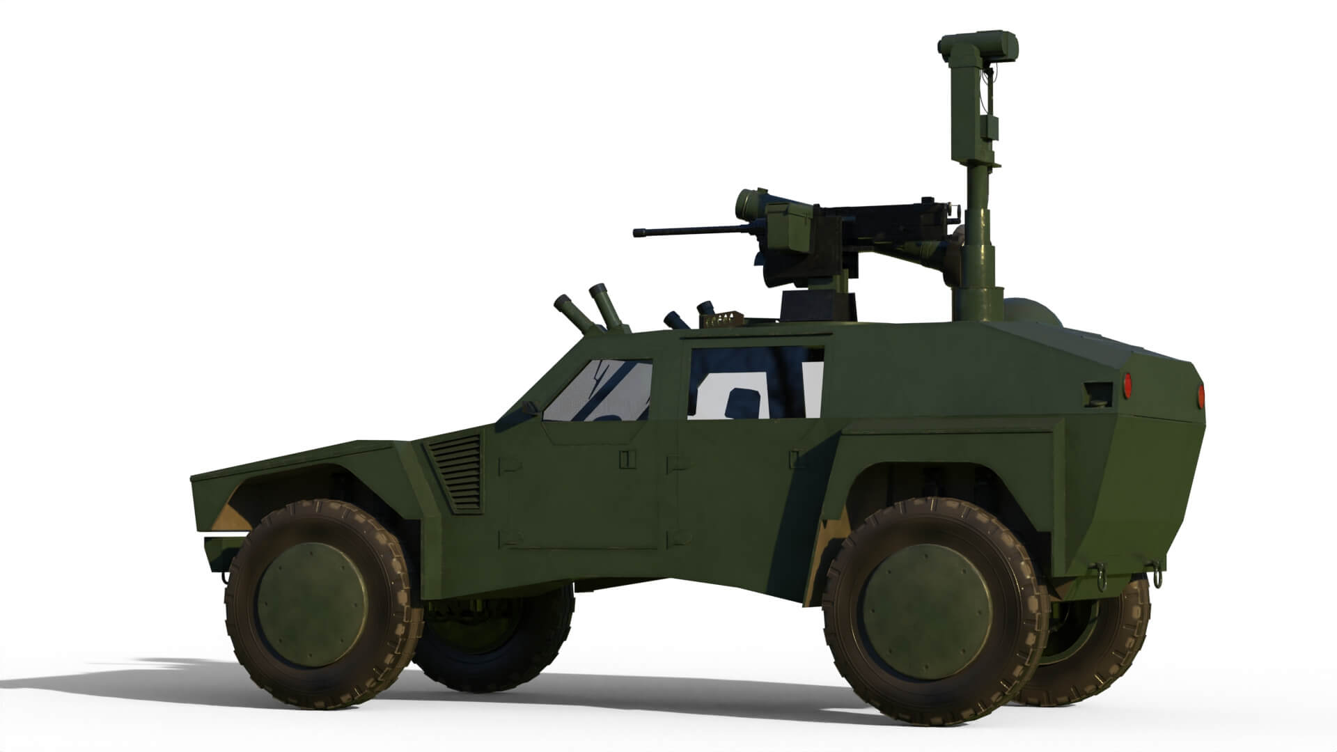 RST-V Shadow Hybrid Tactical Vehicle 3D Model by citizensnip
