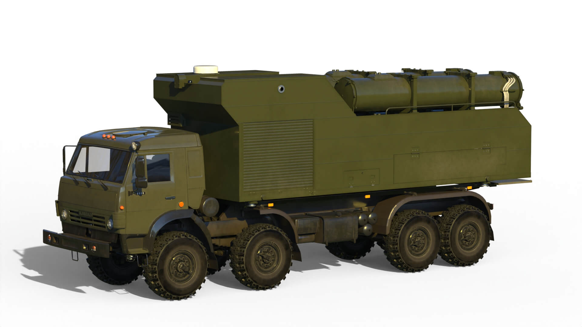 Rubezh-Me Coastal Defense Missile System 3D Model by citizensnip